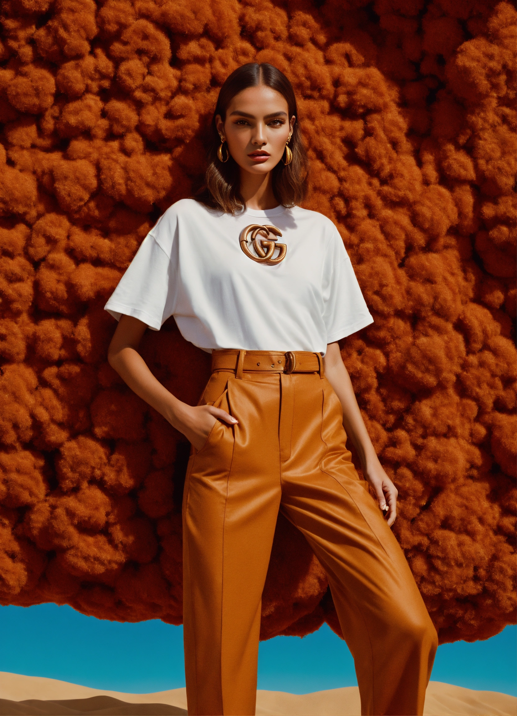 Lexica - Create a visually stunning Gucci Inspired photoshoot featuring ...