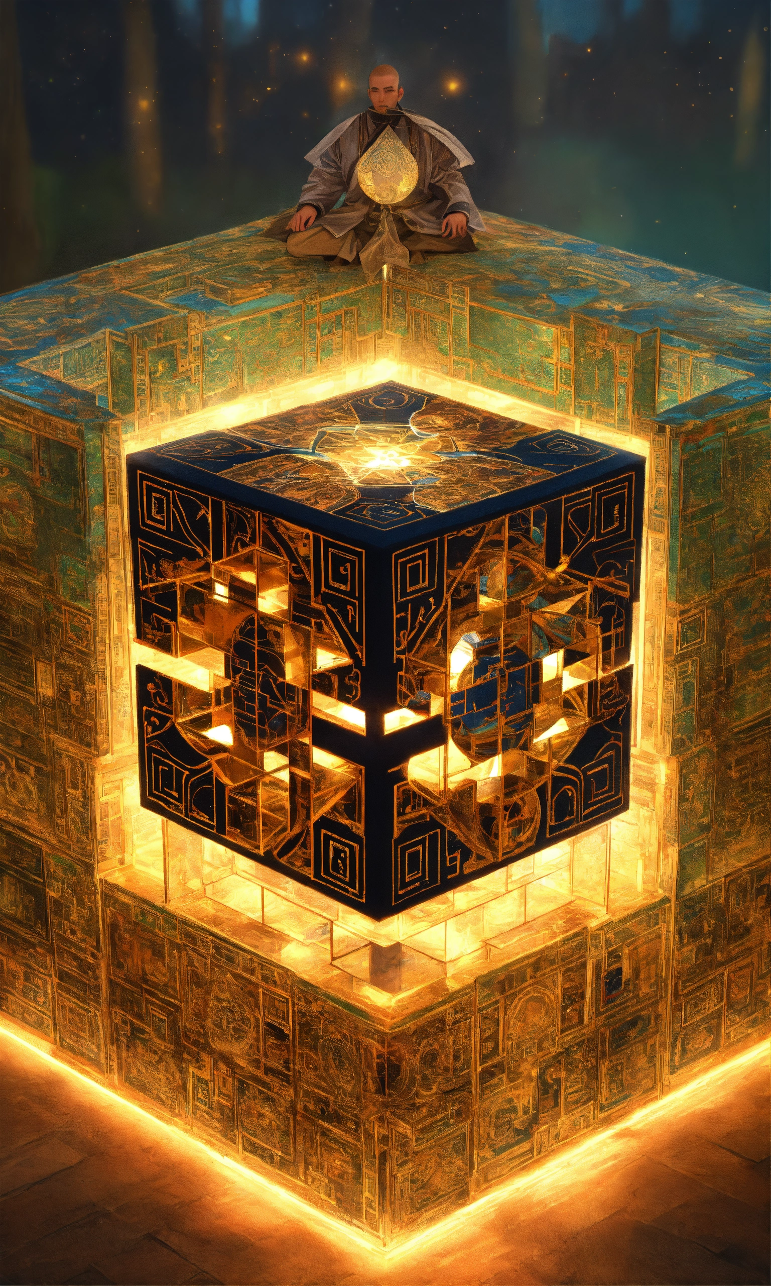 Lexica - Taoist monk octopus tesseract body fractal three point ...