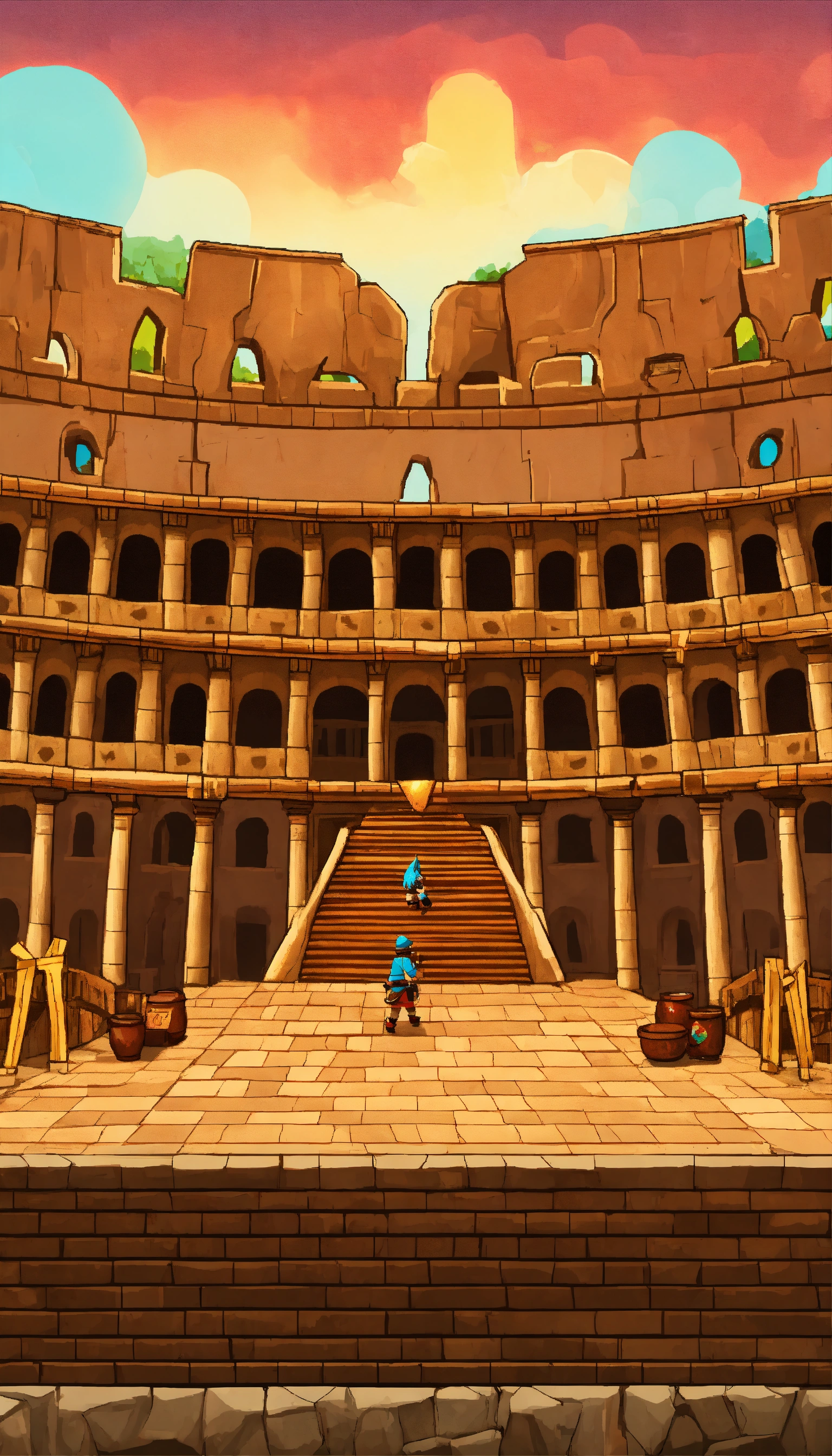 Lexica - Plataforma 2d game The Colosseum