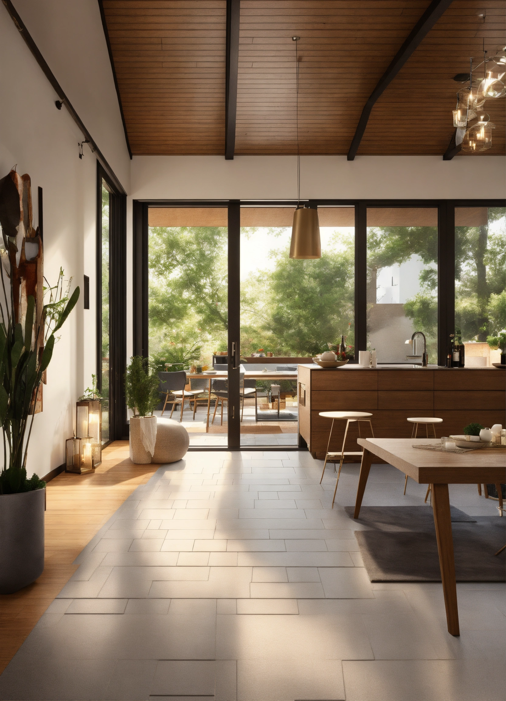 Lexica - American modern style house in one level medium size house ...