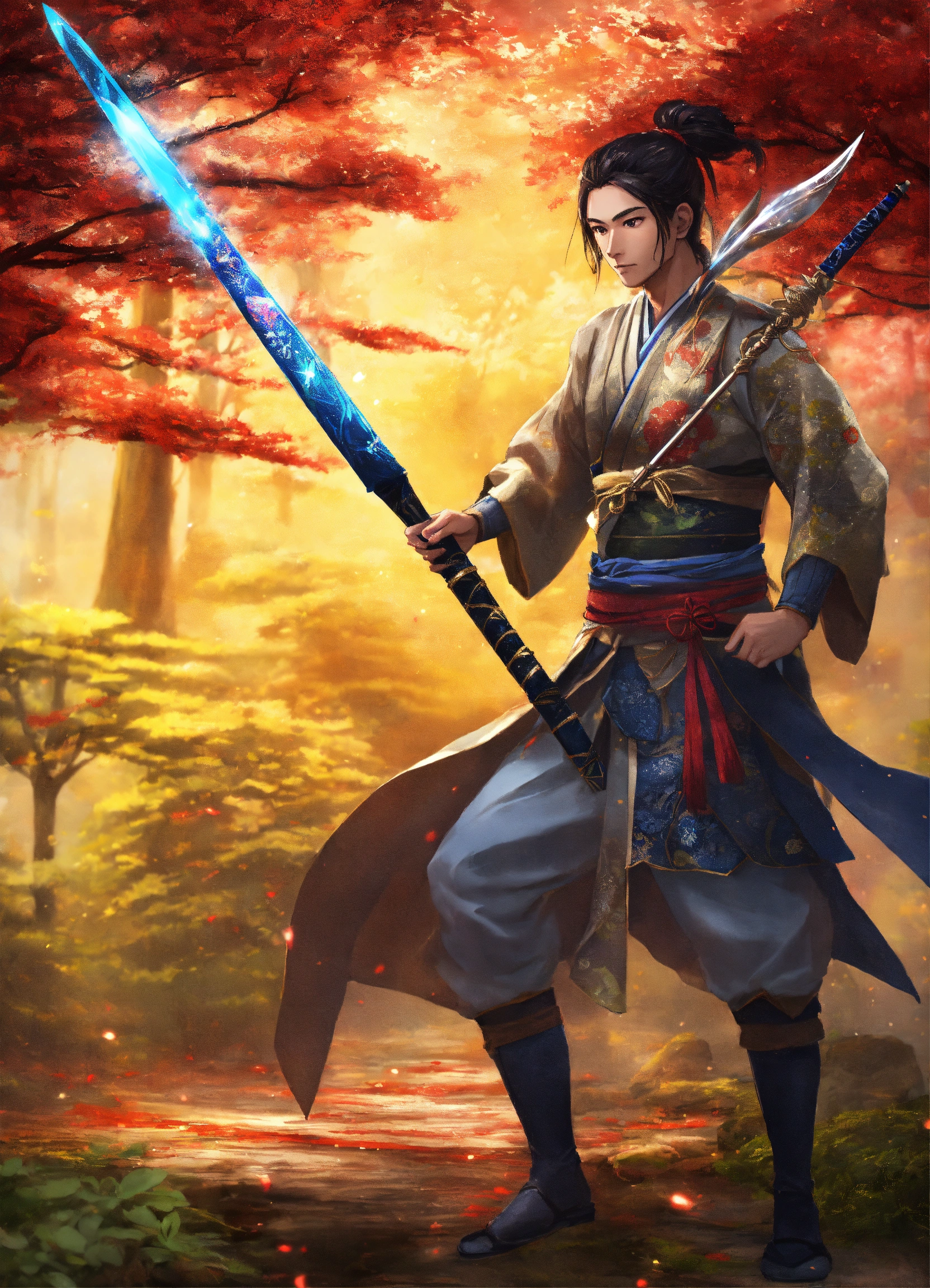 Lexica - Magical japanese spear, weapon only