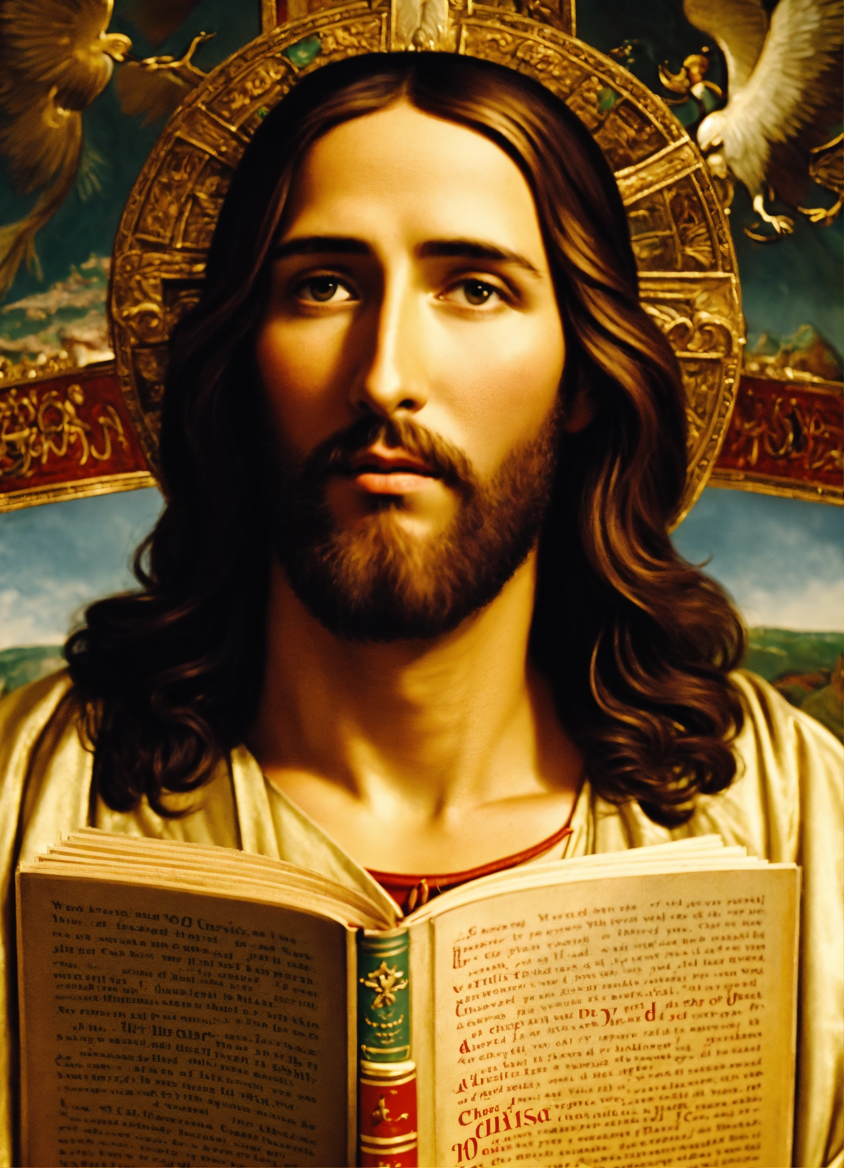 Lexica - Jesus christ spreading the word of god around the world