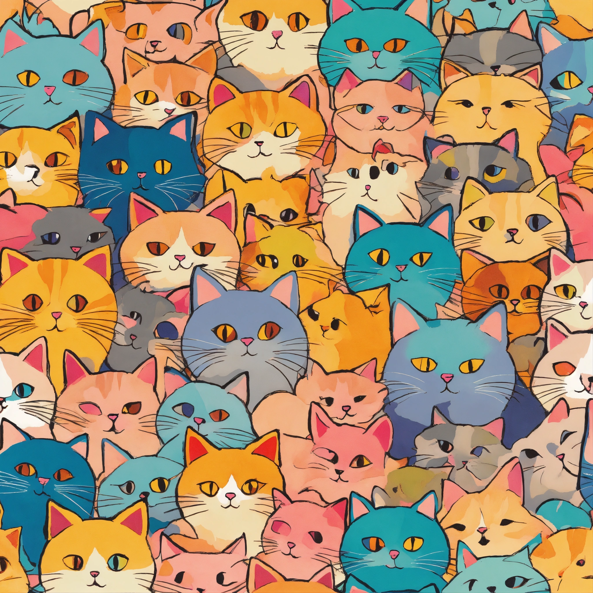 Lexica - Cute Cats in a Variety of Colors