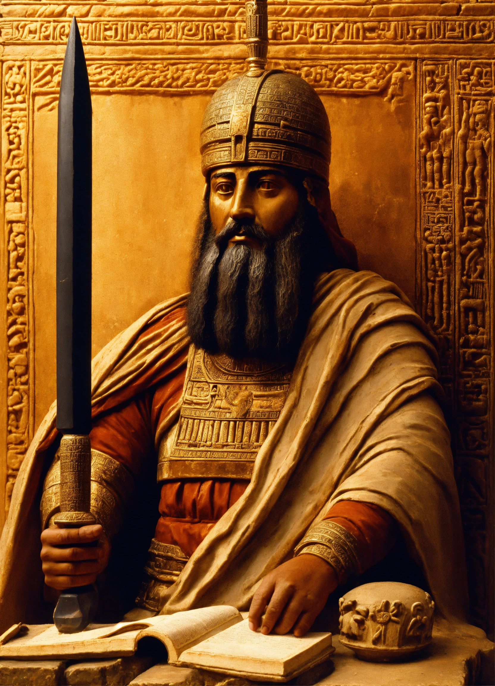 Lexica - The Mesopotamian-Babylonian king Hammurabi in the Mesopotamian ...