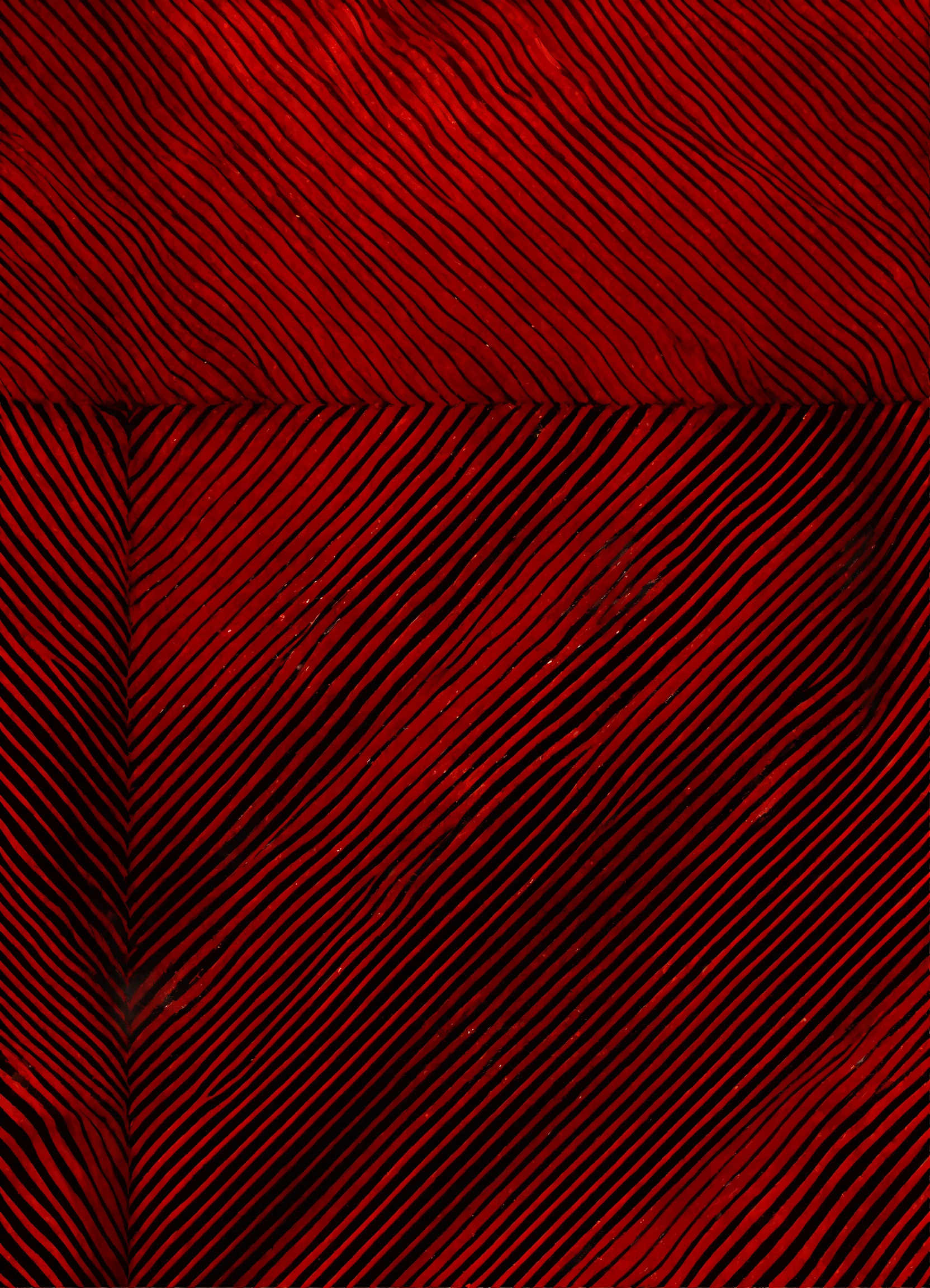 Lexica - Red and black striped seamless pattern