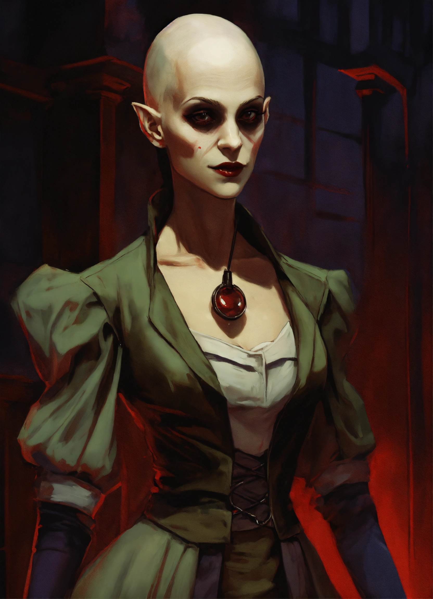 Lexica - A female deformed nosferatu doctor from Vampire The Masquerade