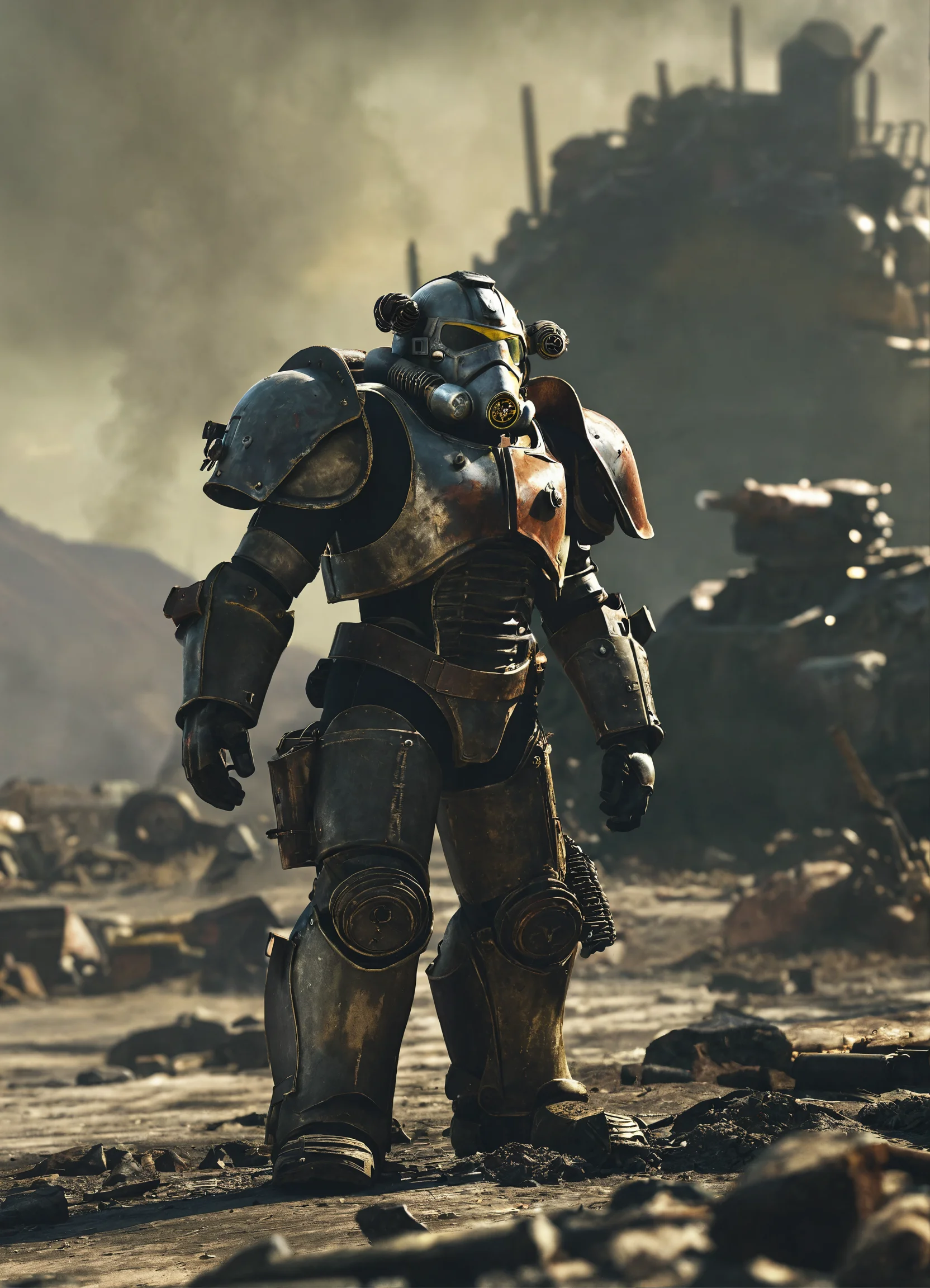 Lexica - FALLOUT T-60 armor in epic scene