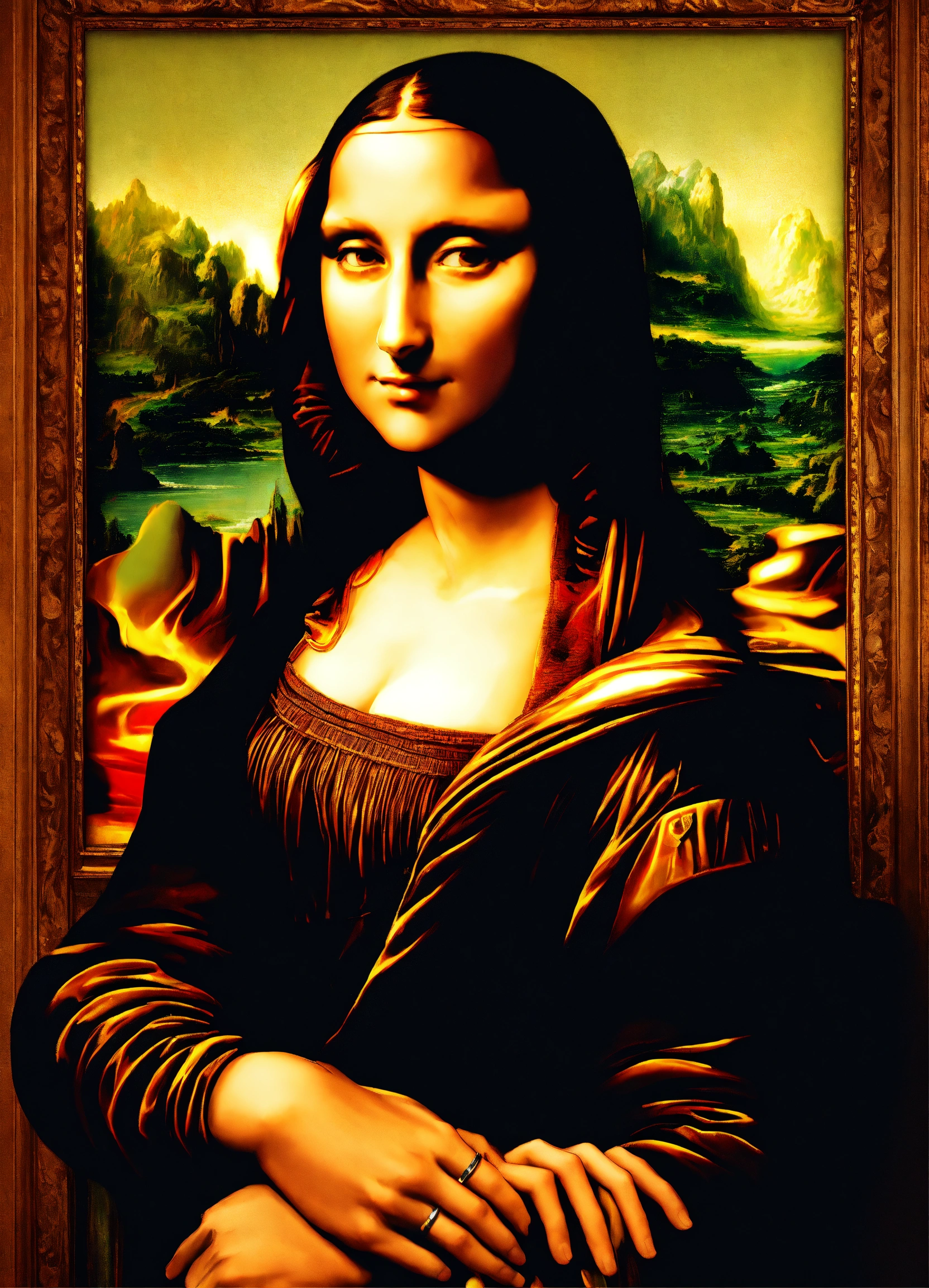 Lexica - Mona Lisa as a fitness modell, muscular, strong, full body ...