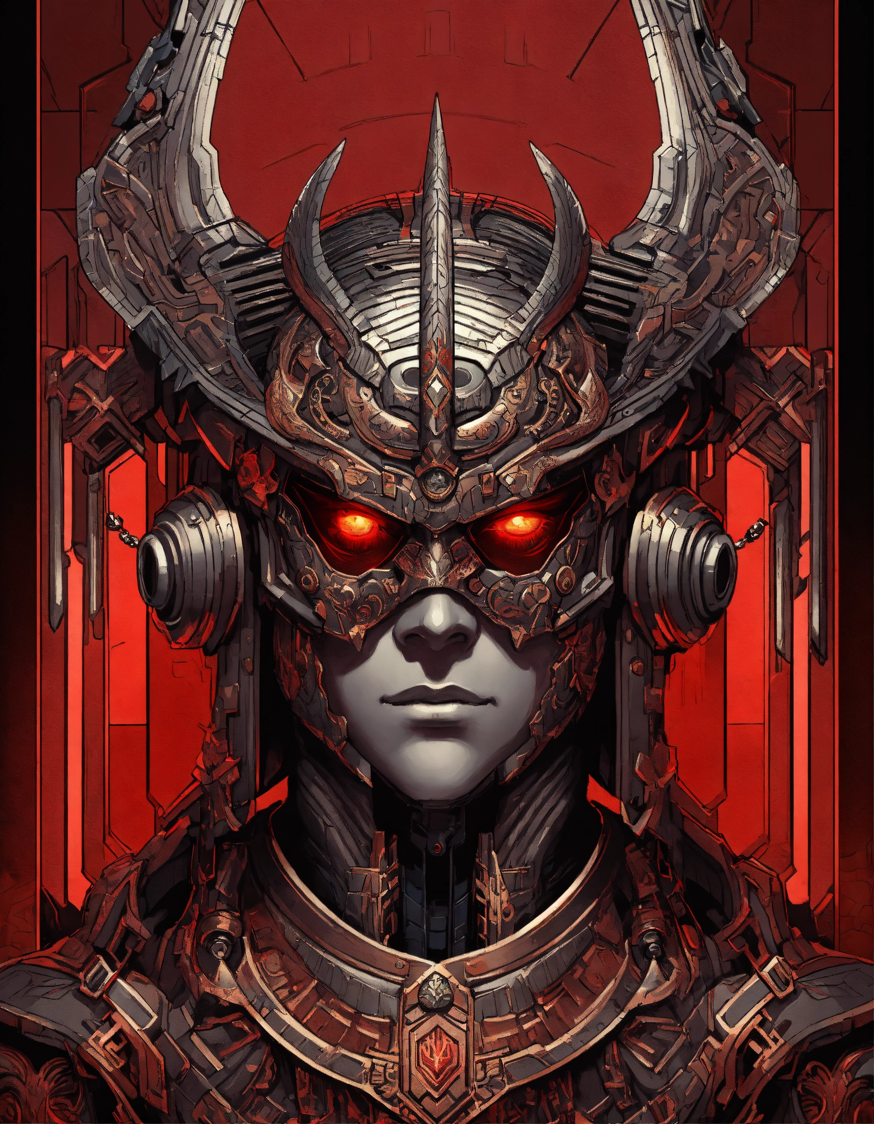 Lexica - A close up of a cyclops wearing an epic art, in style of art ...