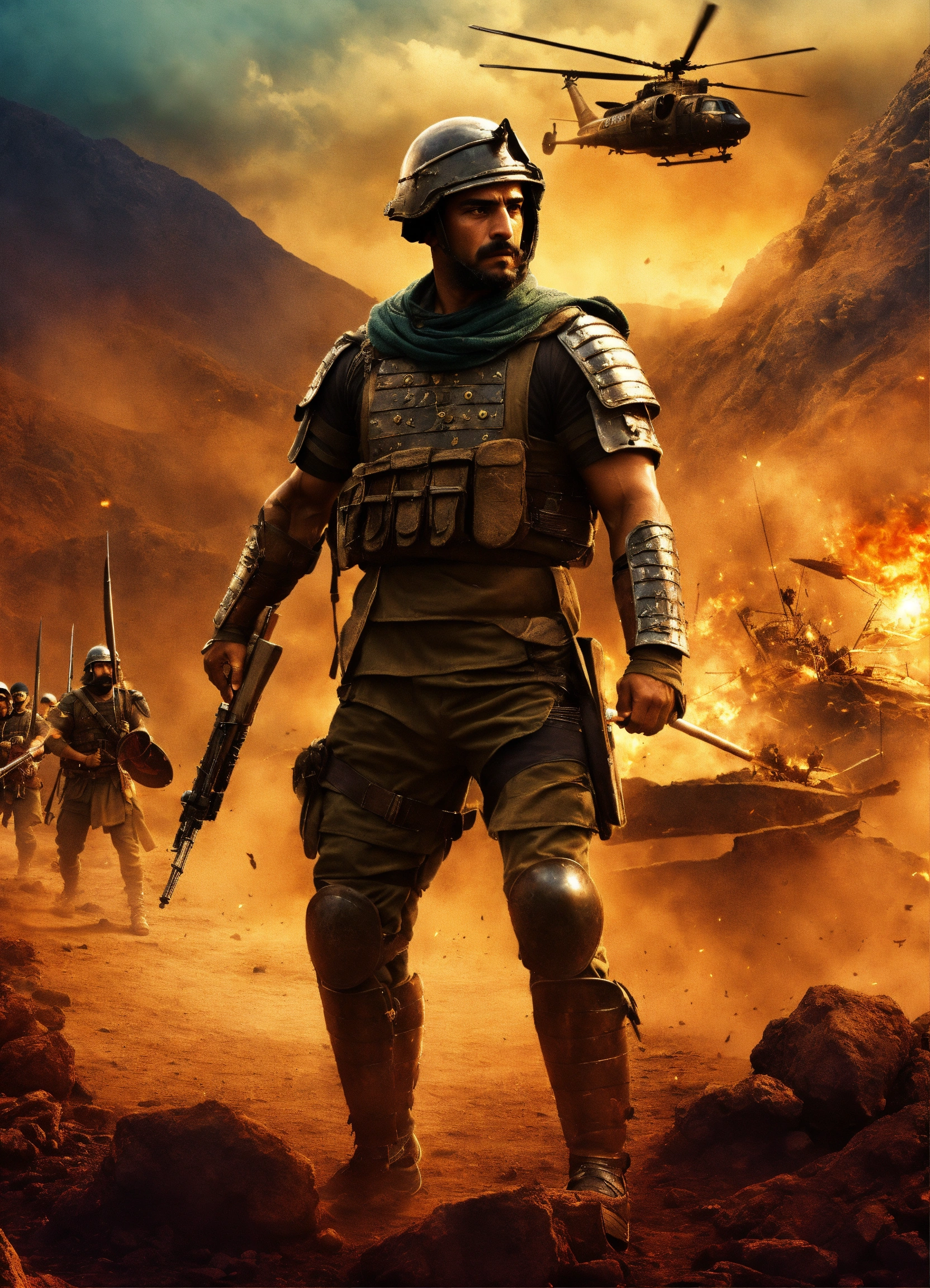 Lexica - Produce an imaginative science fiction scene where Turkish ...