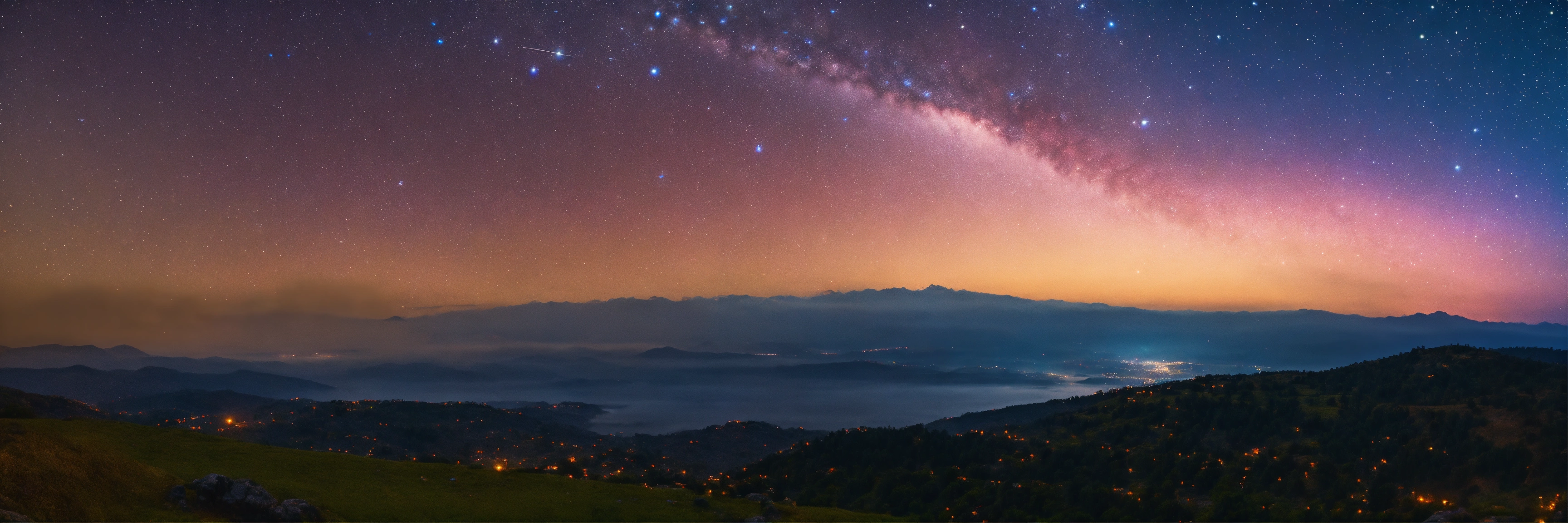 Lexica - Stars on twilight night, detailed, 16k, focused, extreme ...