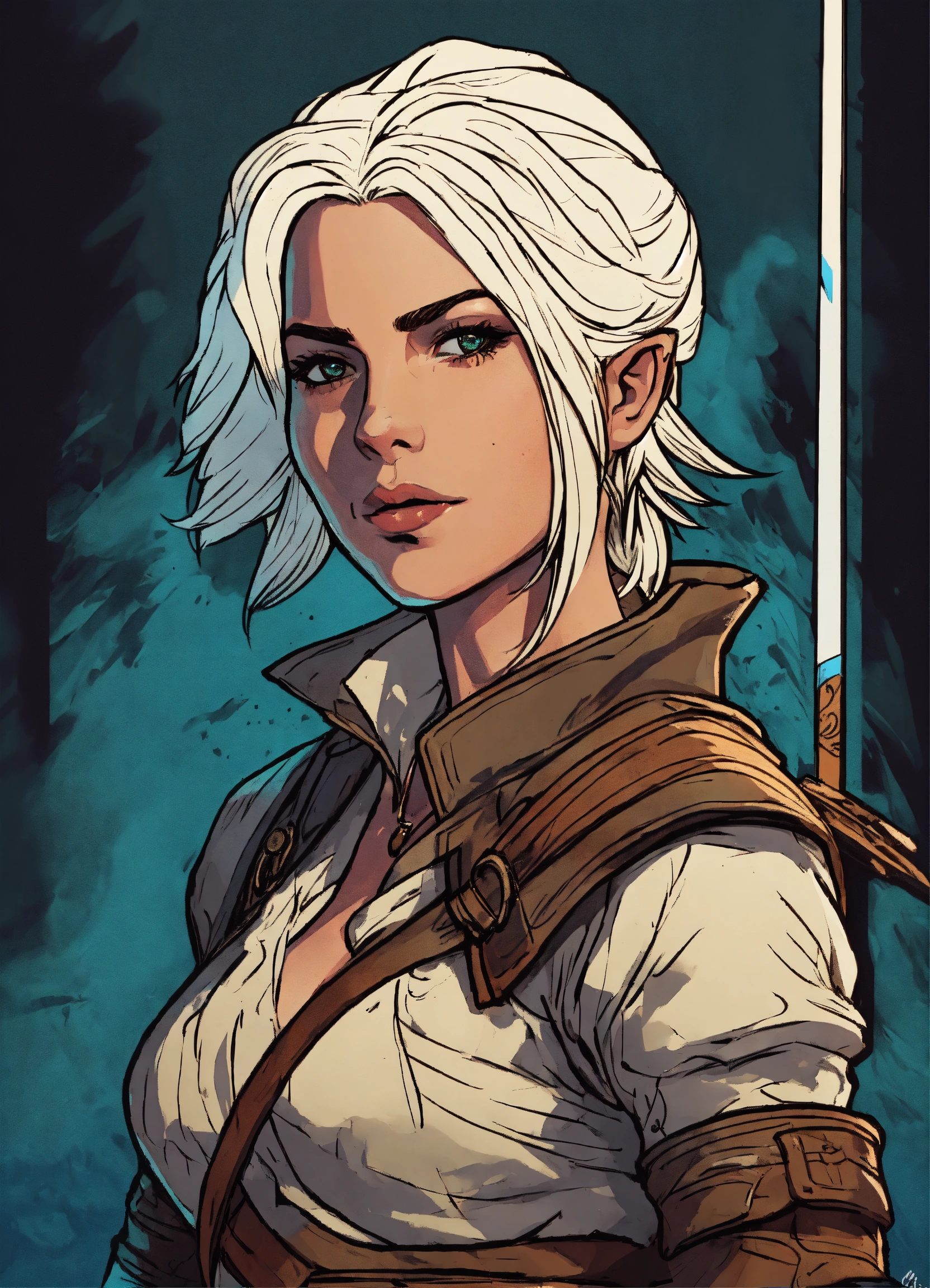 Lexica - Midshot, cel-shading style, centered image, ultra detailed ...