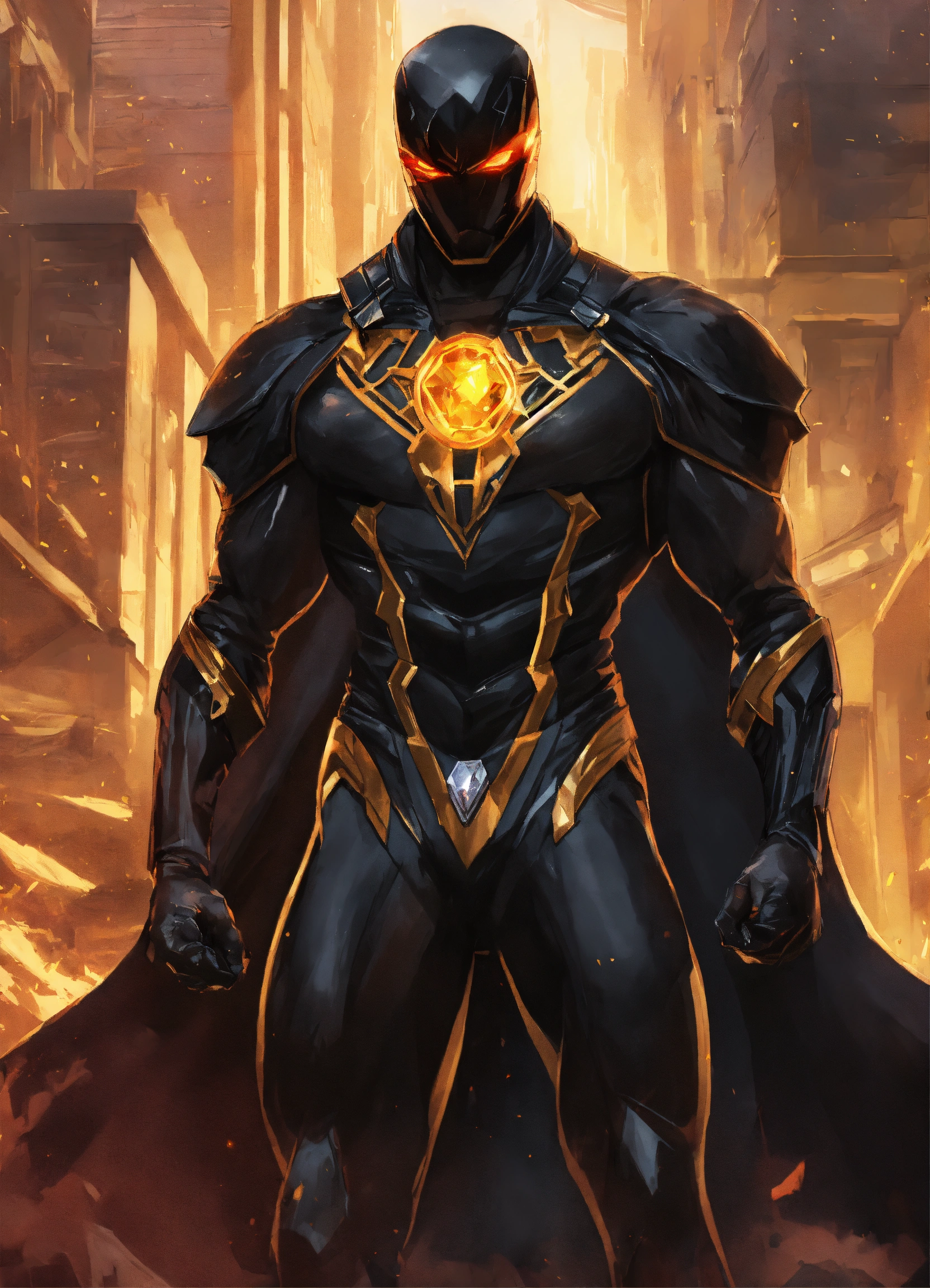 Lexica - Realistic illustration art, ink, Onyx Fury's superpowers are ...