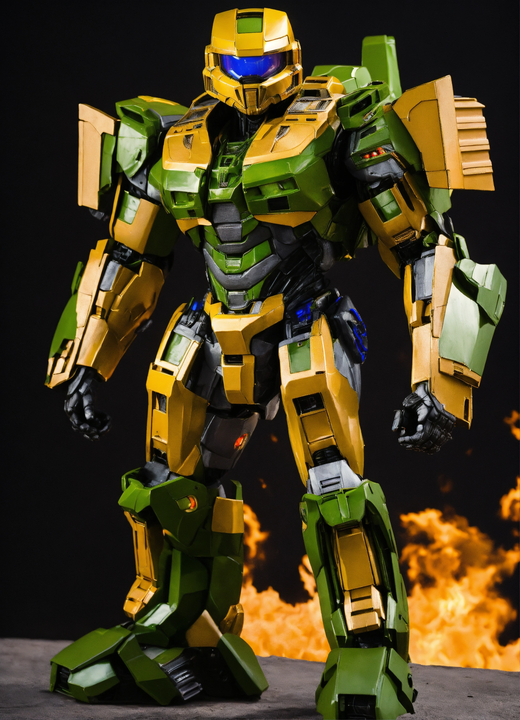 Lexica - Master Chief as a transformer