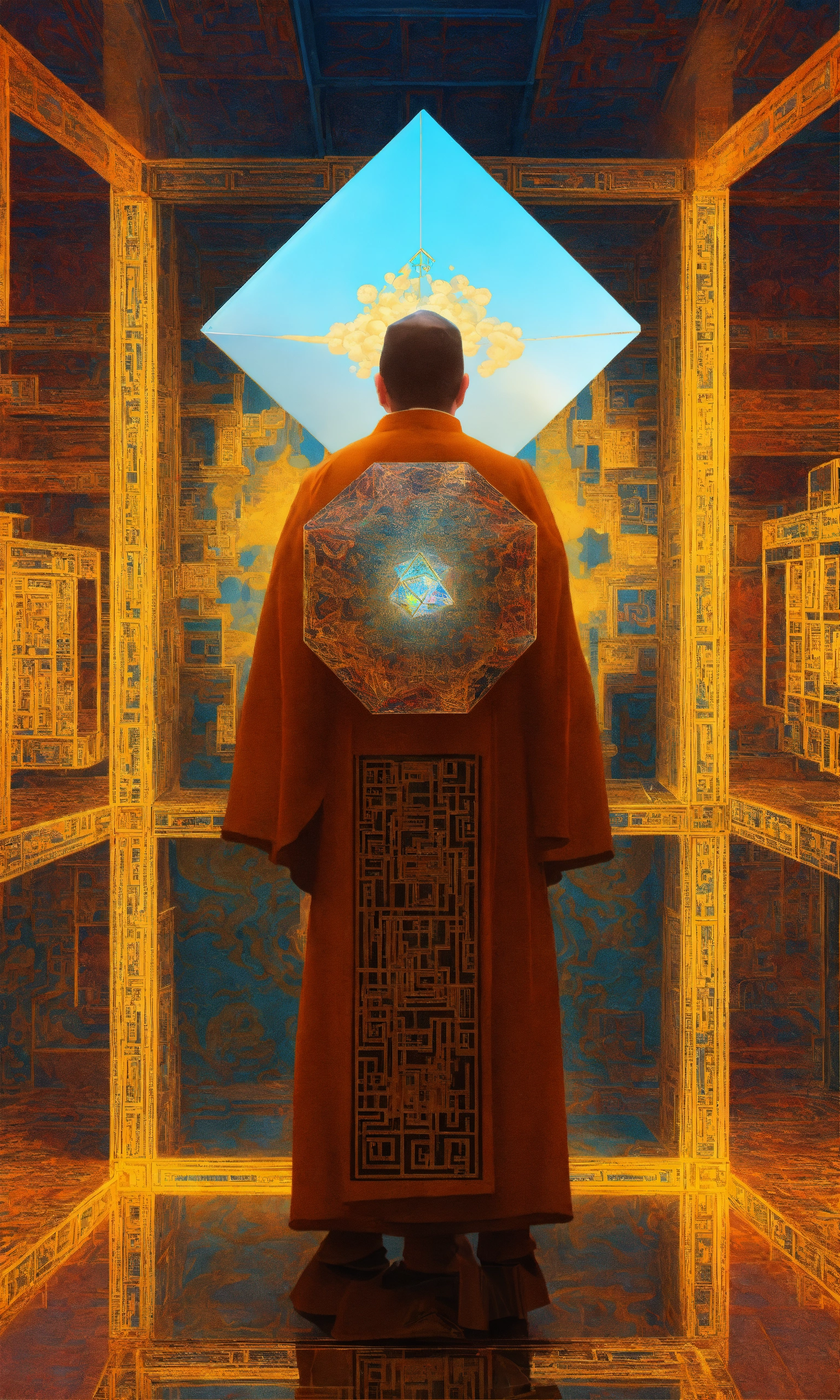 Lexica - Taoist monk octopus tesseract body fractal three point ...