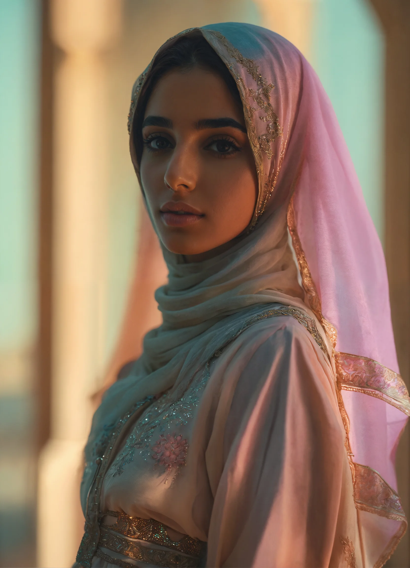 Lexica - Arabian female model full body Portrait, shot on Leica ...
