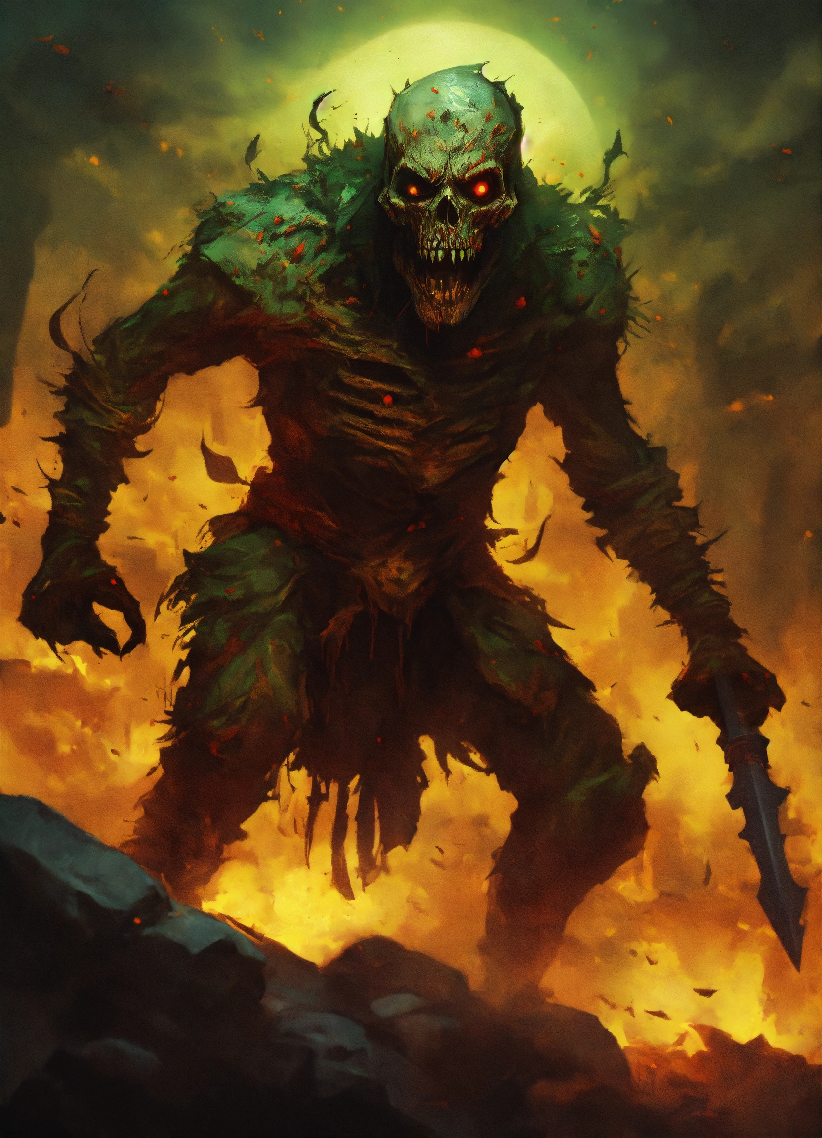 Lexica - Undead creature rise from e tomb