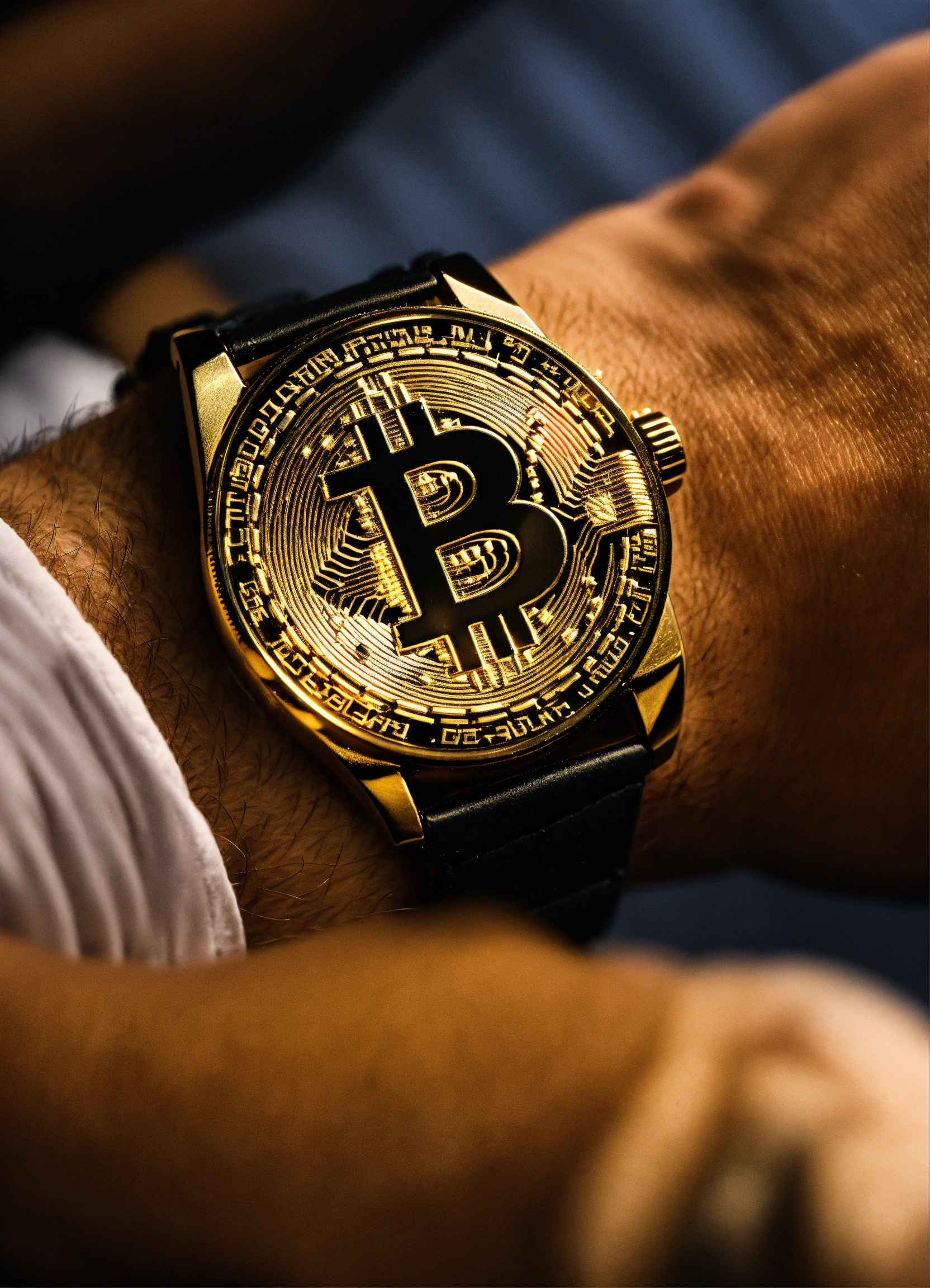 Lexica - A bitcoin watch on Larry Fink's wrist