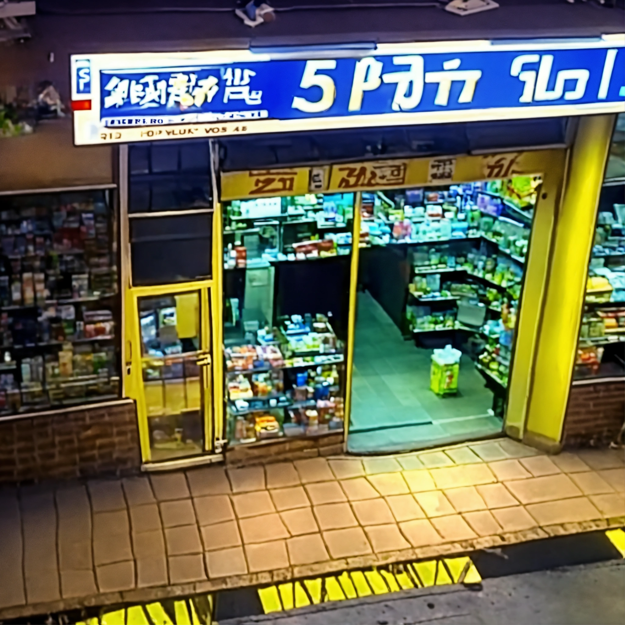 Lexica - Human like rat robbing store cctv recording