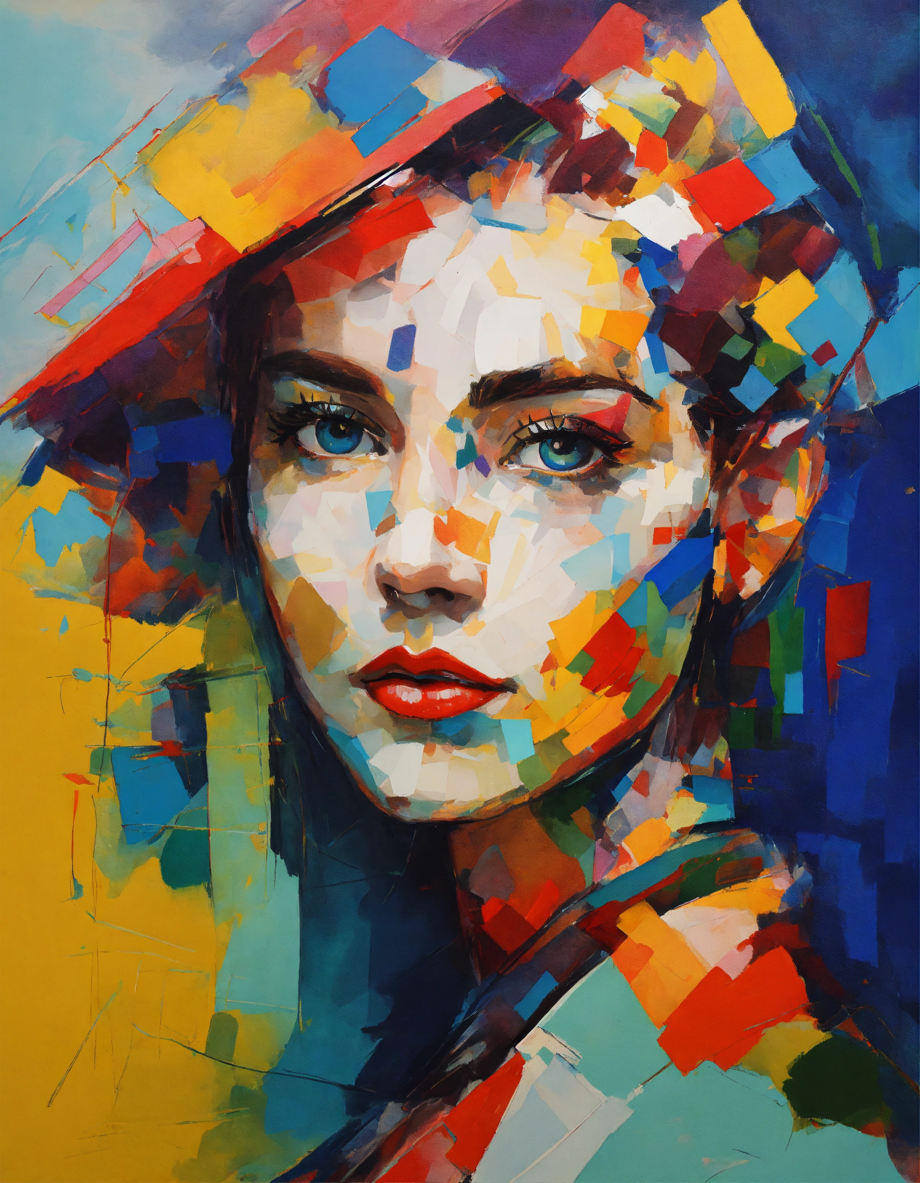 Lexica - Create a captivating and abstract-style portrait or PFP ...