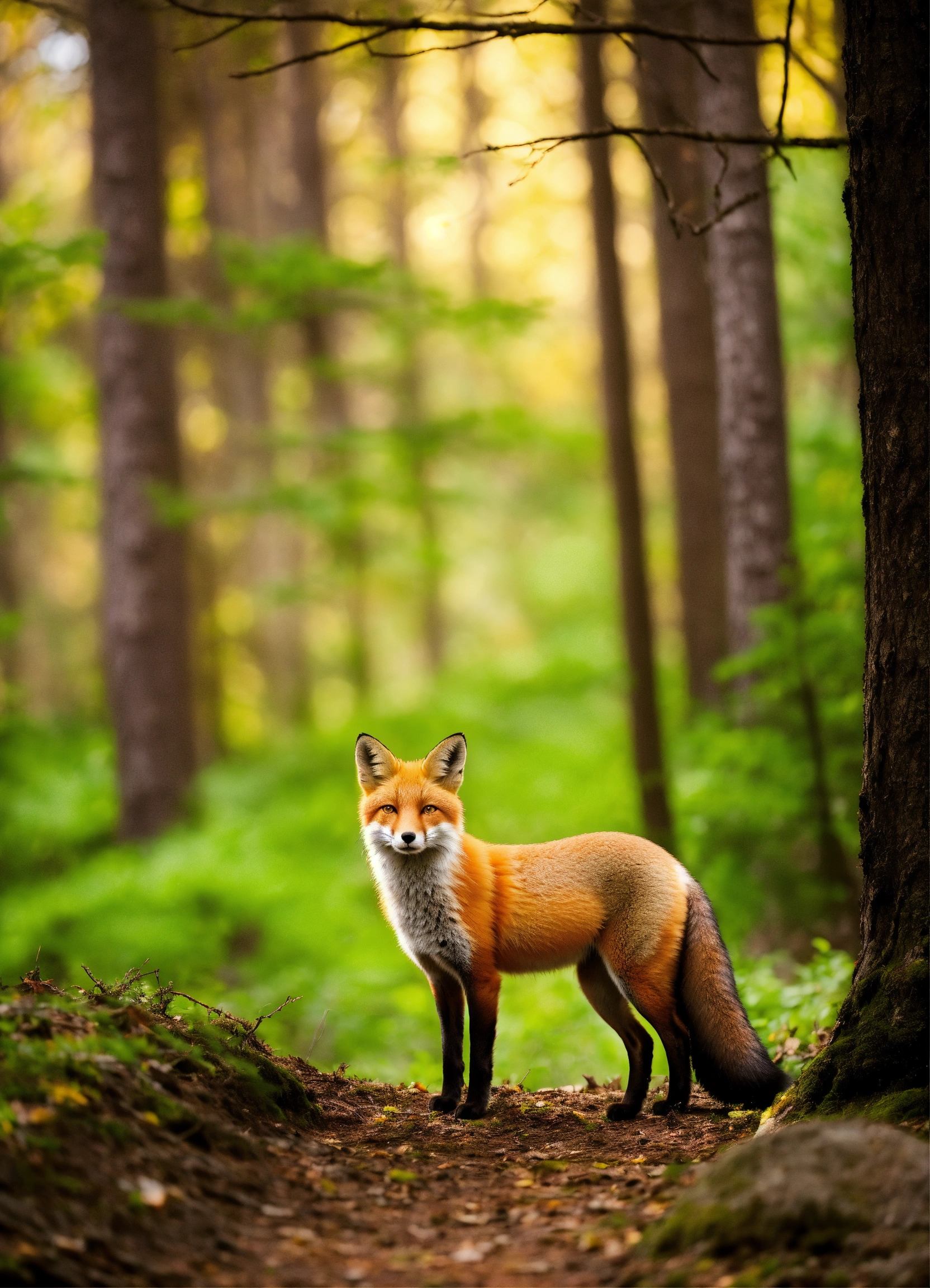 Lexica - A fox in a forest