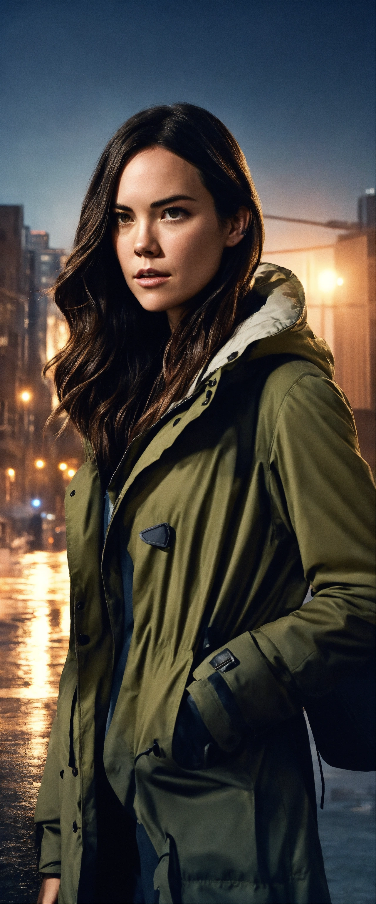 Lexica - Very beautiful 30 years old Odette Annable, cute big hazel ...