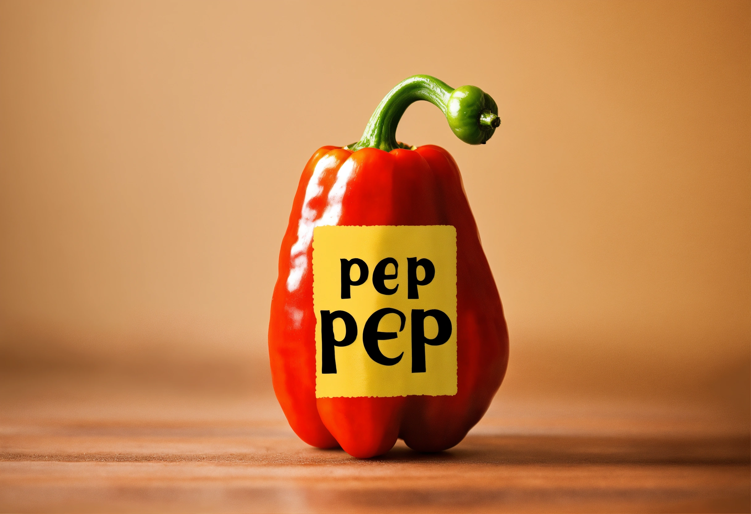 Lexica - A simple abstract cute baby pepper on its side with text above ...