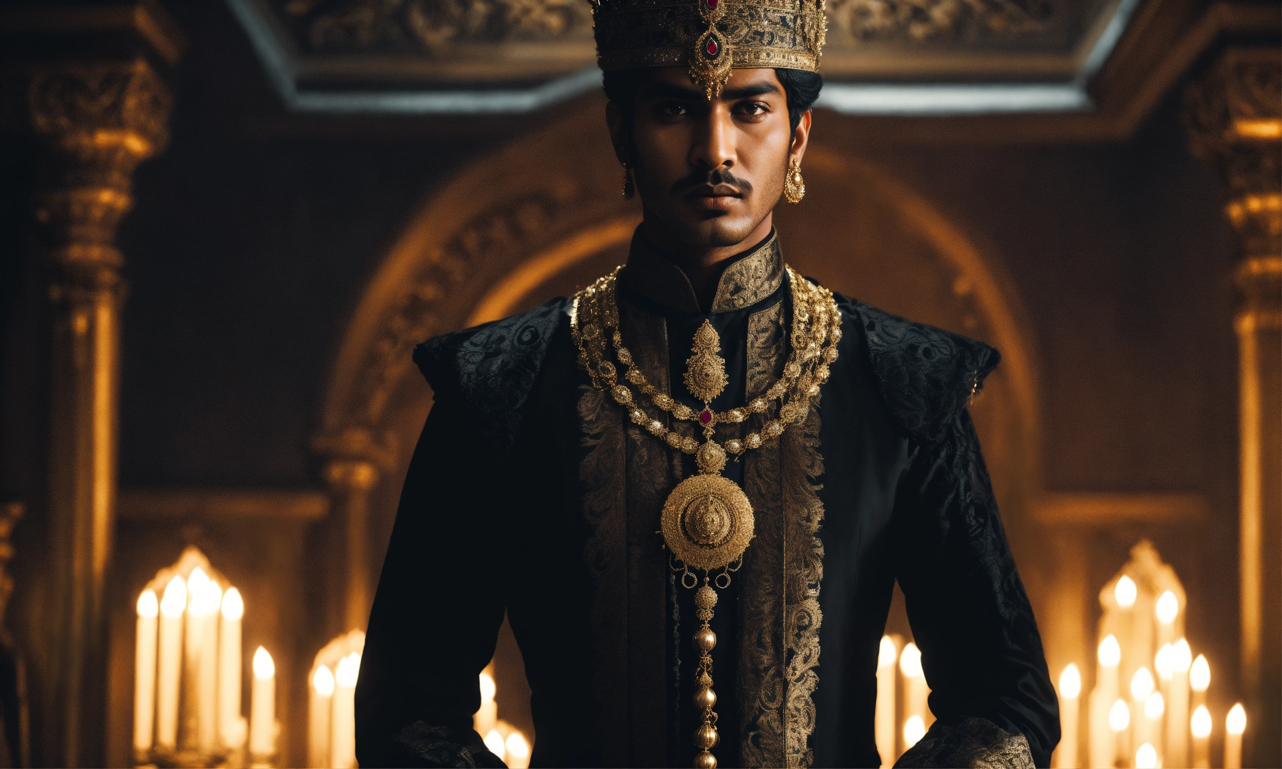 Lexica - Dark, mysterious and dramatic fantasy portrait of a young ...