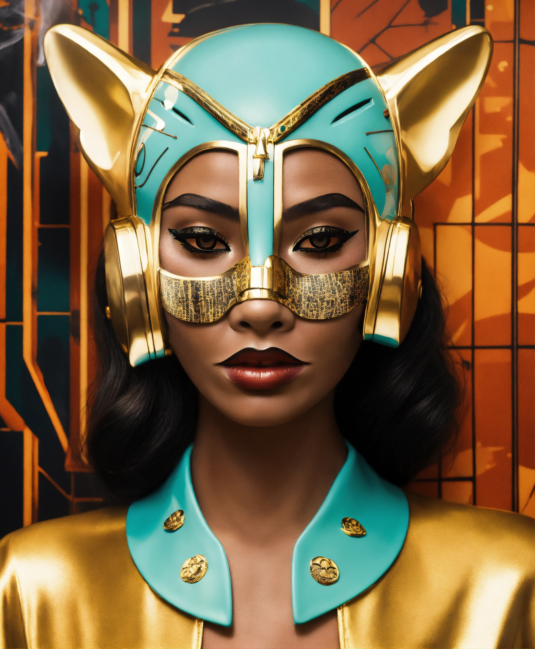 Lexica - ((Jaguar Halloween mask|face)), Multiple anime, black jetsons ...