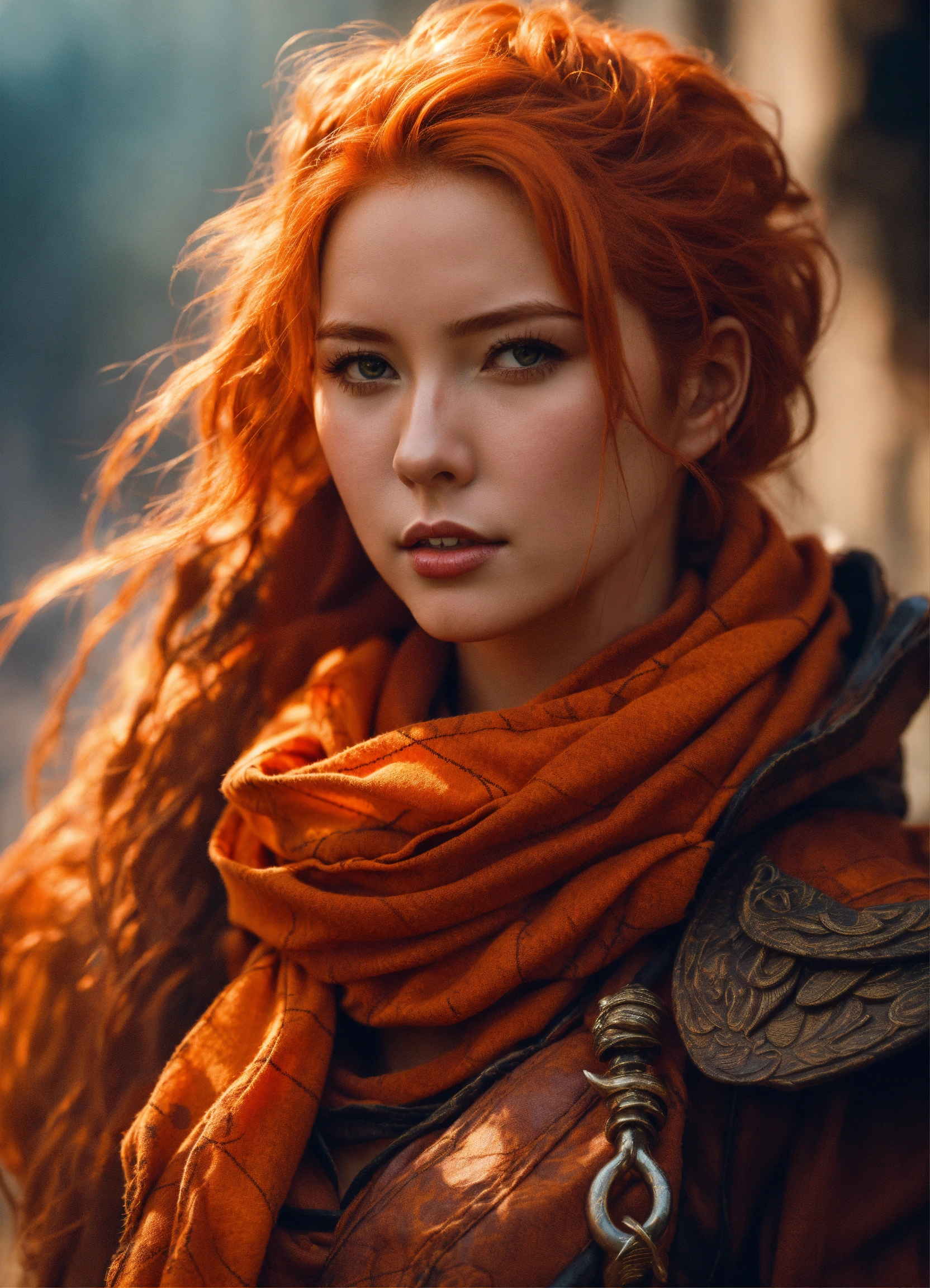 Lexica - Disproportionate draconic claws, scales in her face and body ...