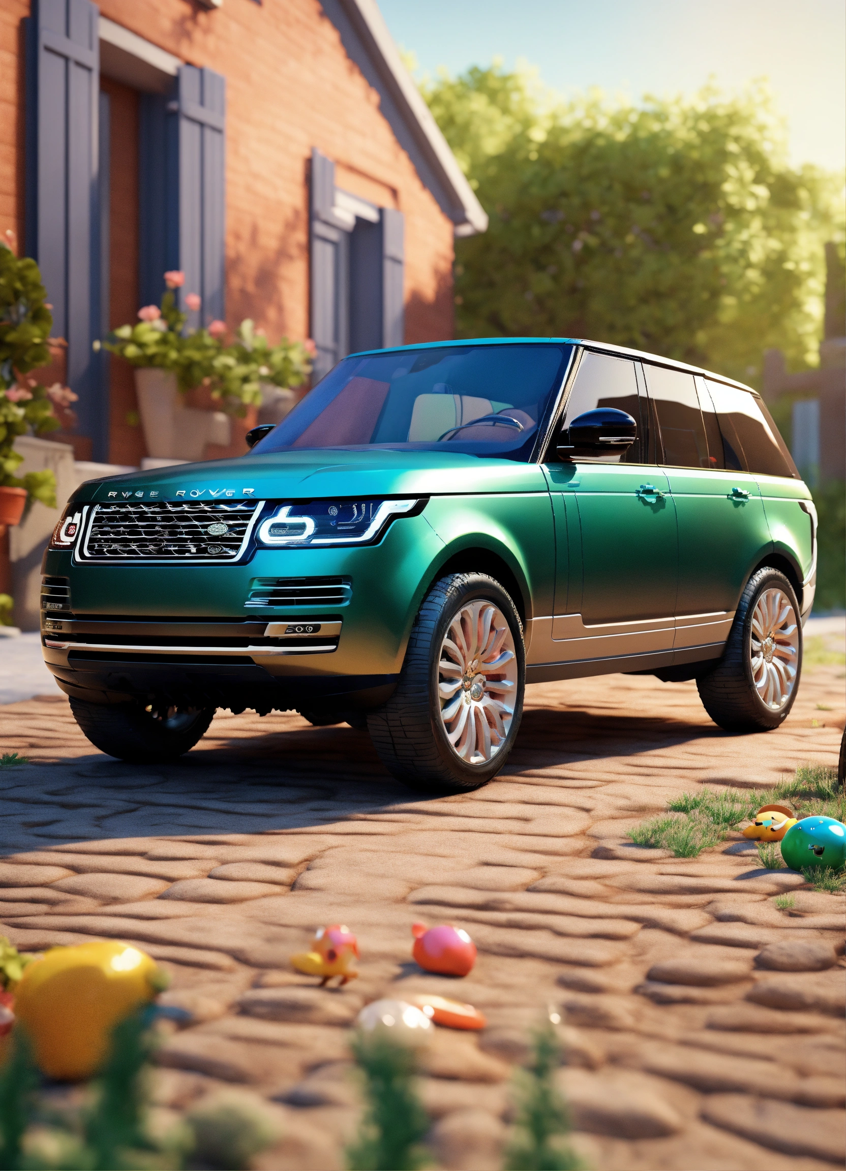 Lexica - A small Range Rover for kids to play , without a front window ...