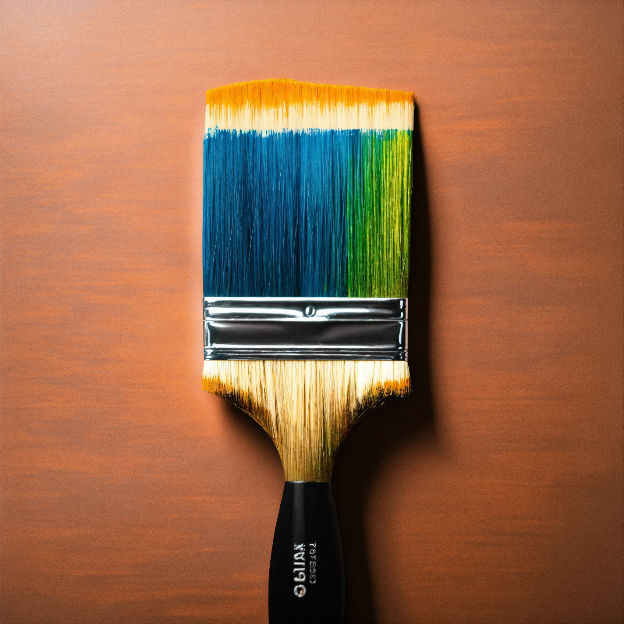 Lexica - Minimalistic image of a photo realistic paintbrush painting ...