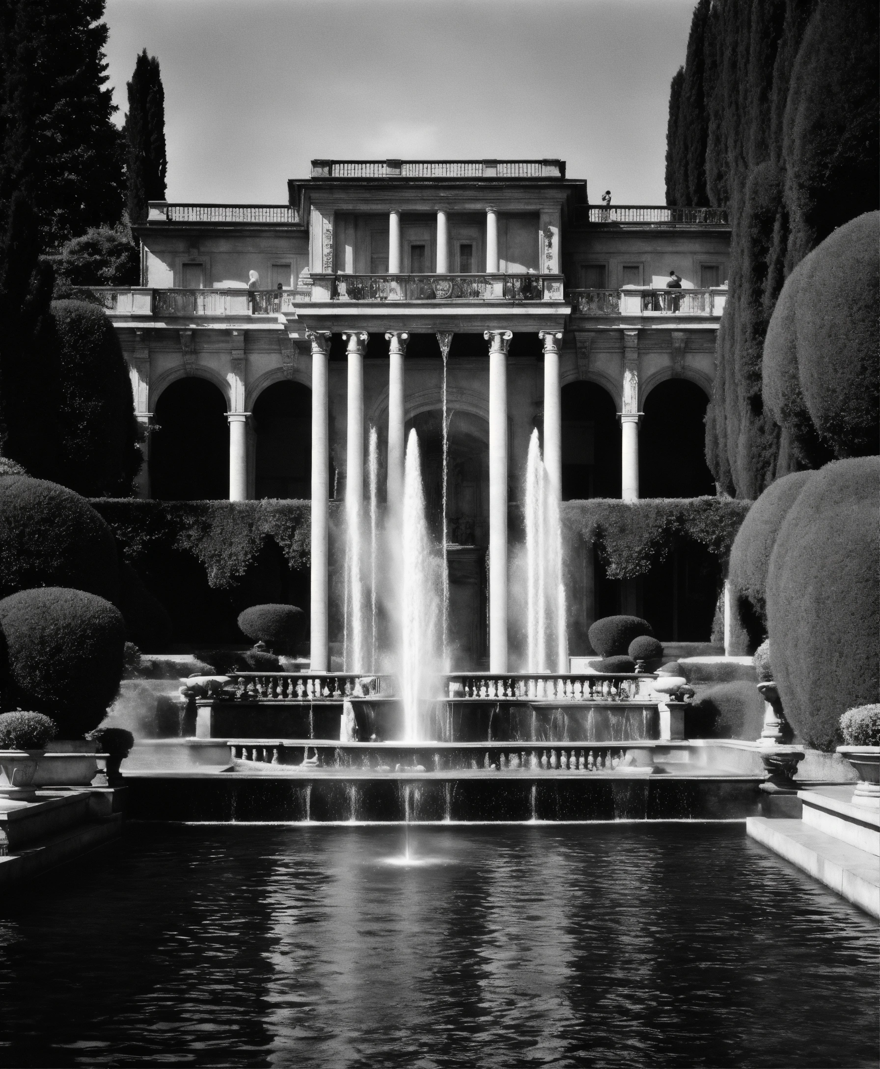 Lexica - Water falls, geneva water fountain jet d’eau, cypress trees ...