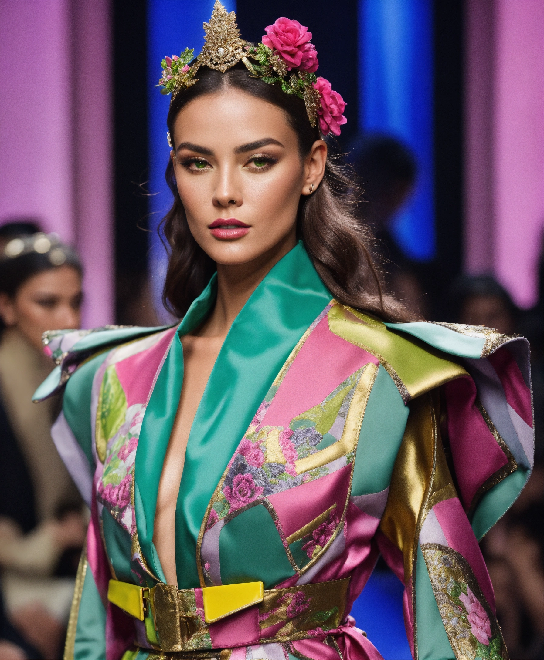 Lexica - Ultra realistic full body photo of a fierce Italian model ...