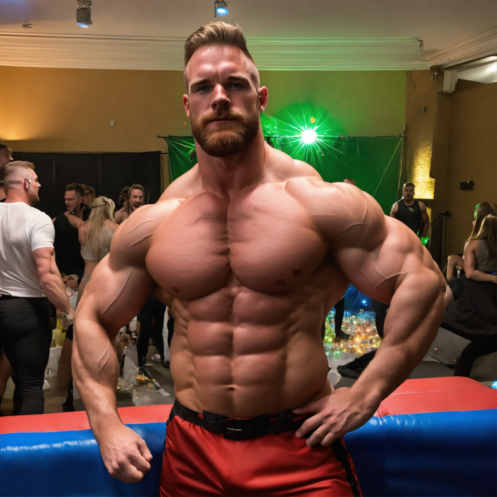 Lexica - 30-year-old Irish man with big muscles, big bodybuilder, body ...