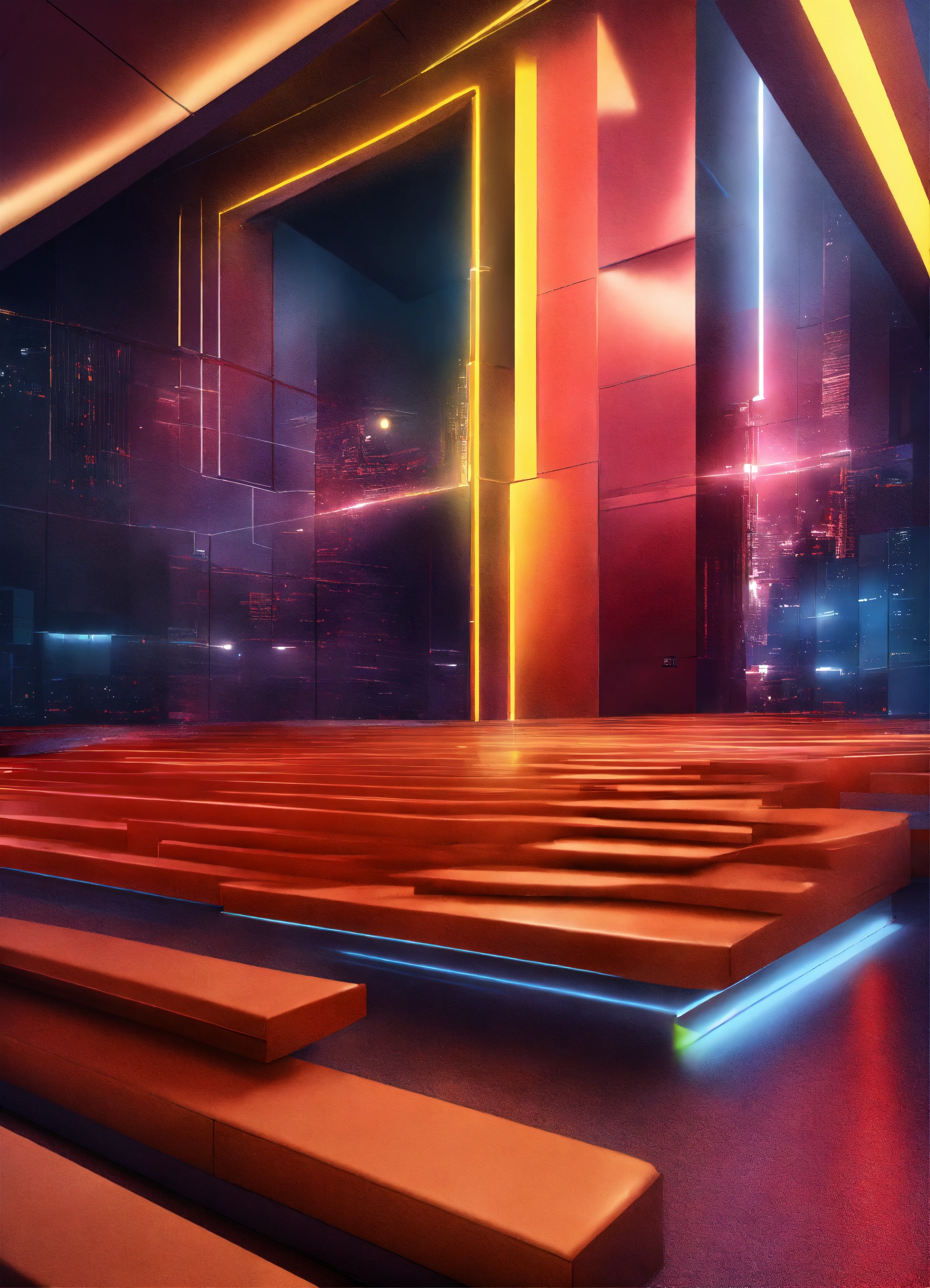 Lexica - Realistic modern virtual background