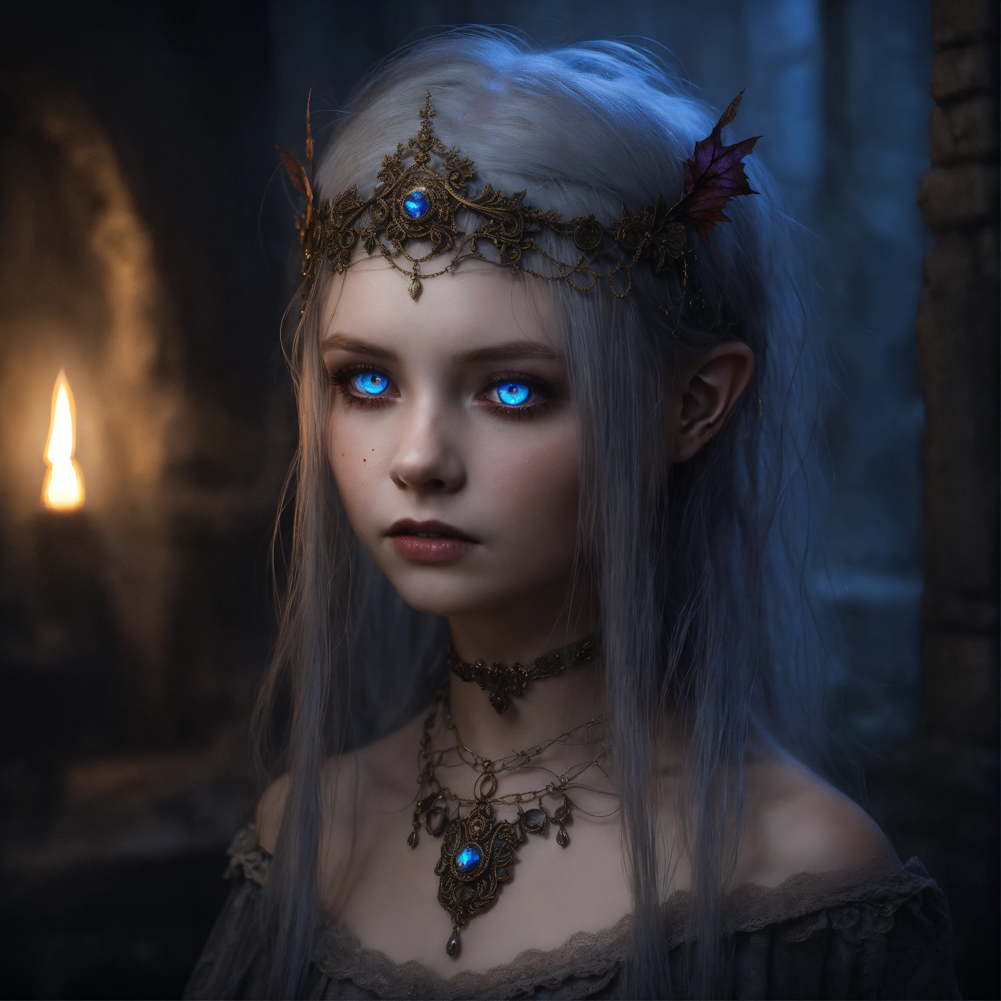 Lexica - Body portrait, twelve year old childish female goth ...