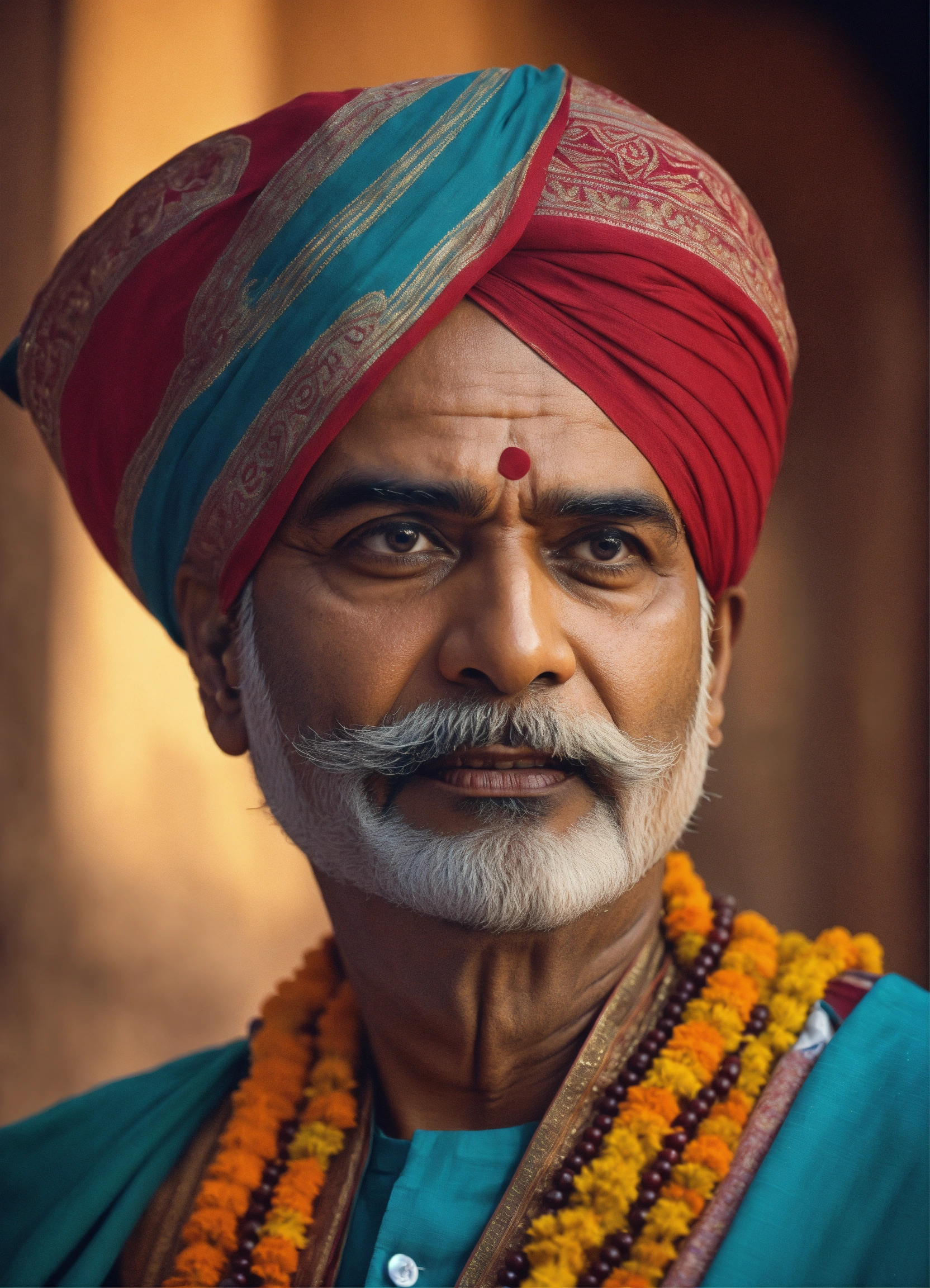 Lexica - Indian political man man with moment with full strait looks