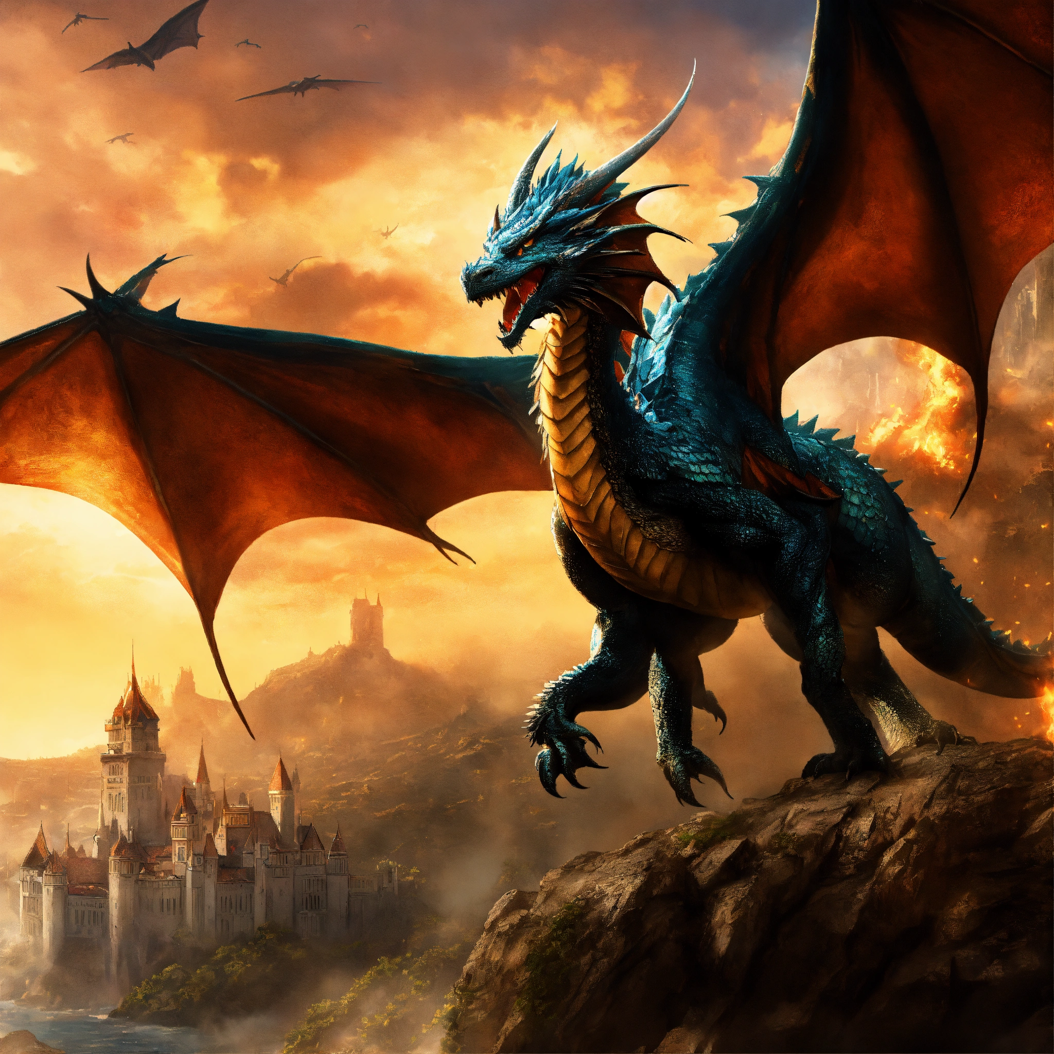 Lexica - Generate a highly detailed portal fantasy scene featuring ...