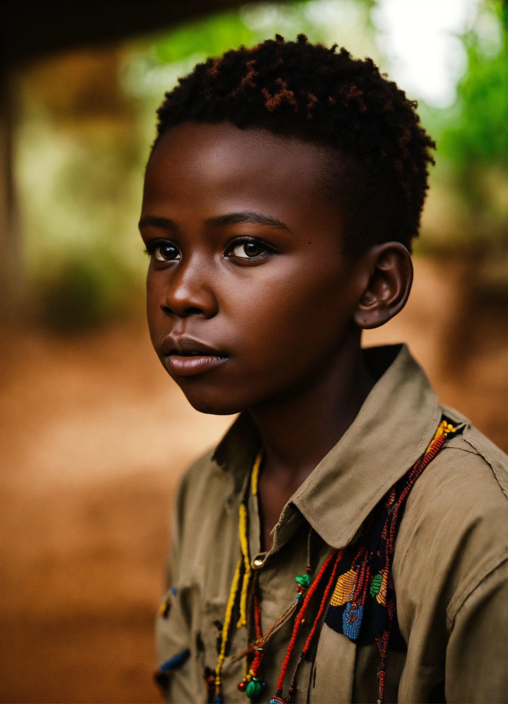 Lexica - Boy, graphic designer, african, realistic photo, 50 mm