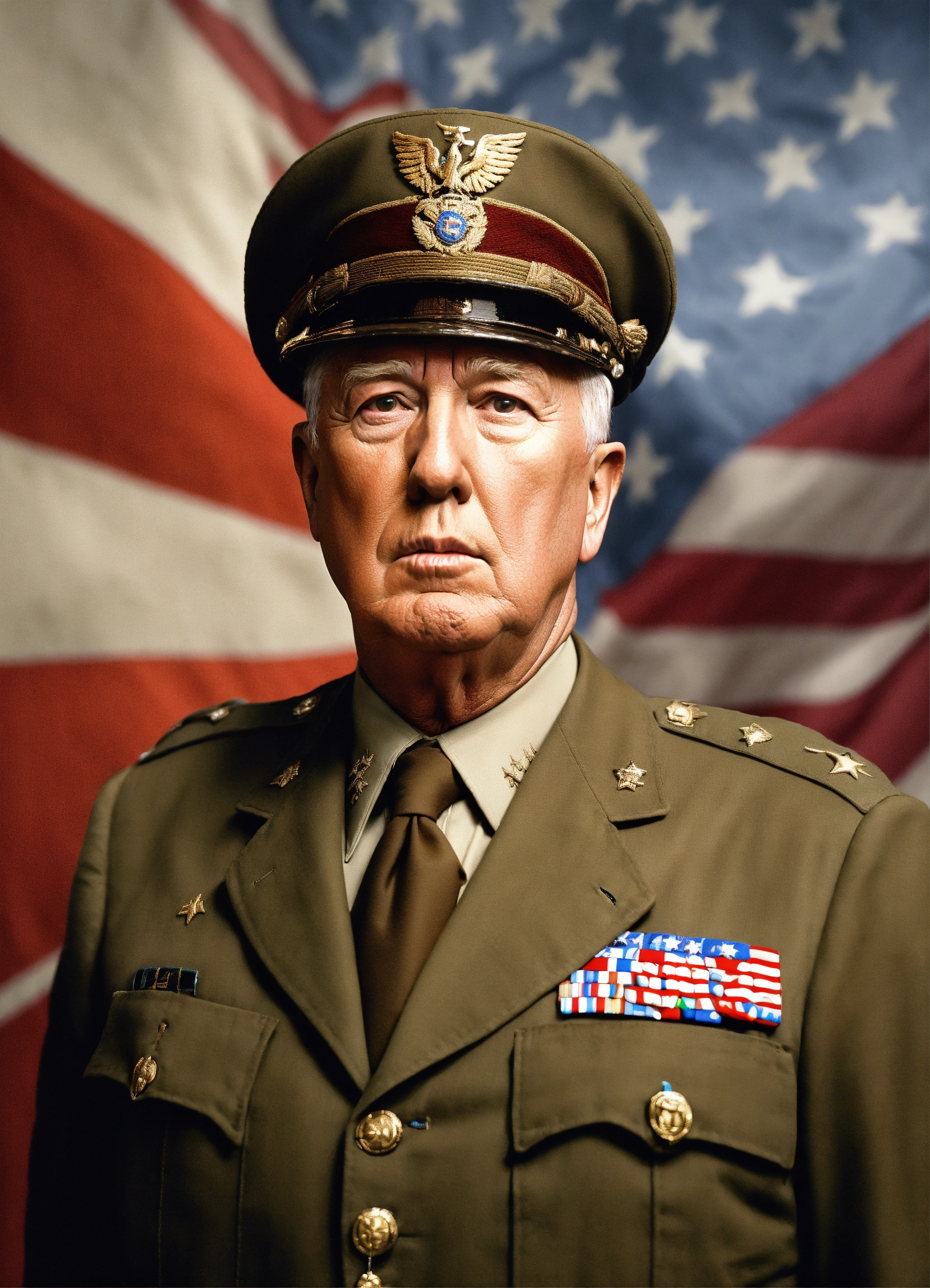 Lexica - General george patton as trump