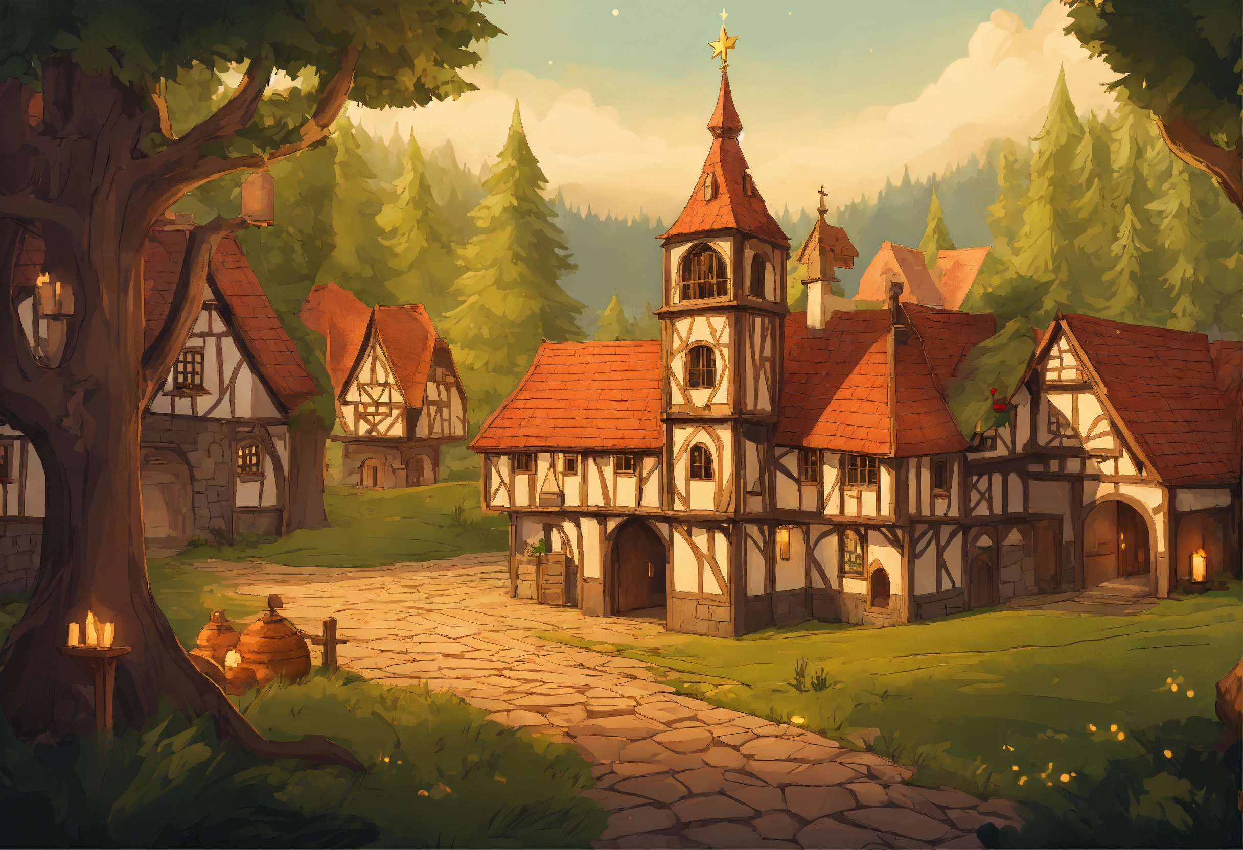 Lexica - Wood scrolsaw layered christmas svhwibbogen Forest Scene of ...