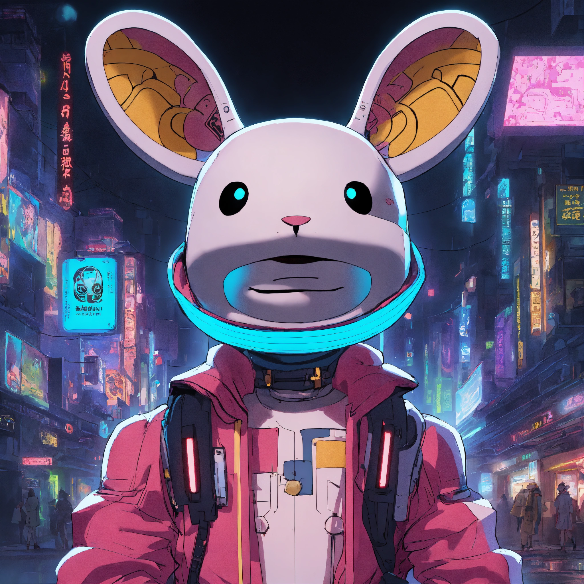 Lexica - Imagine an endearing rabbit character, shaped by the allure of ...