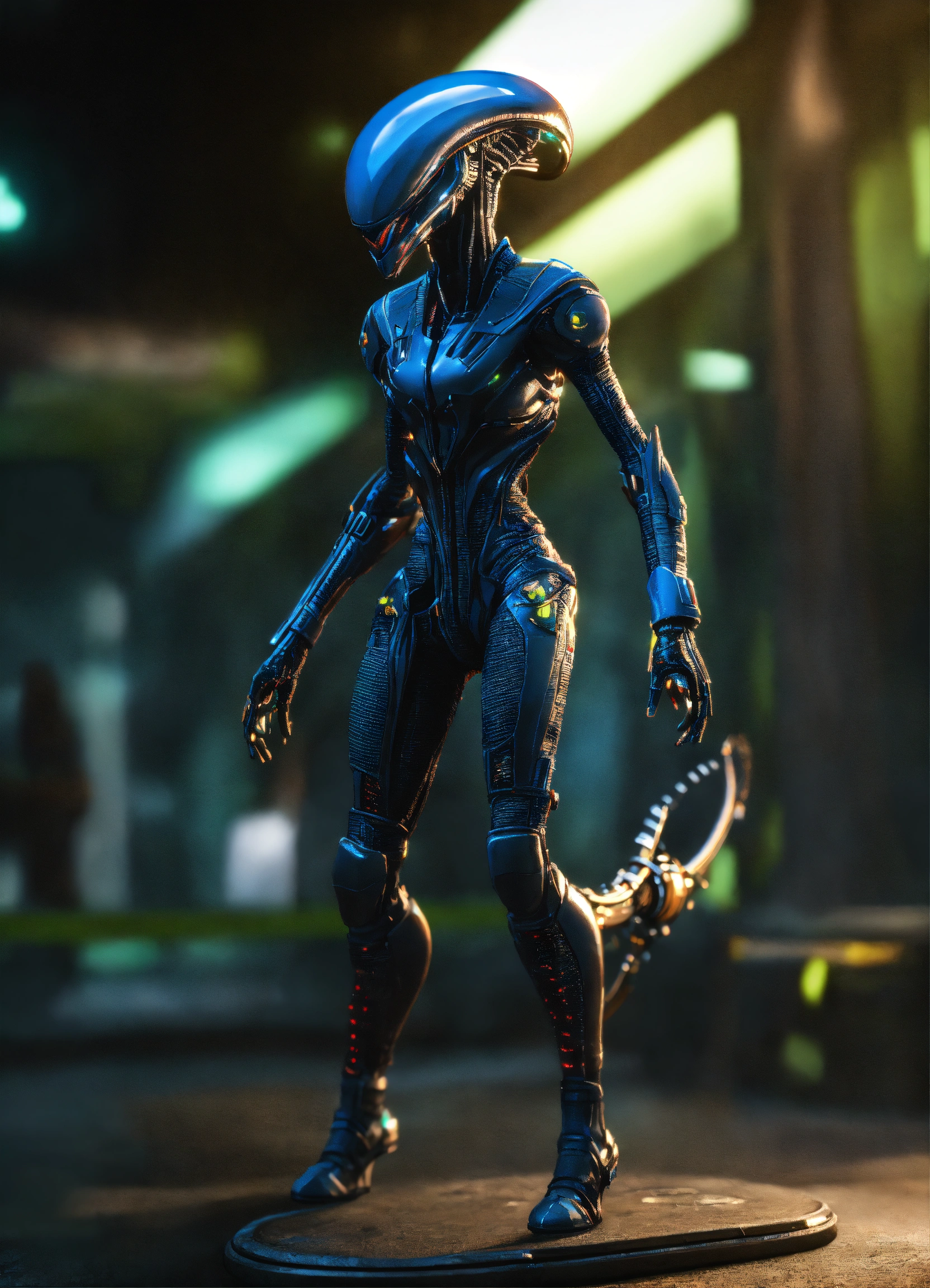 Lexica - Alien, expensive toy, unreal engine