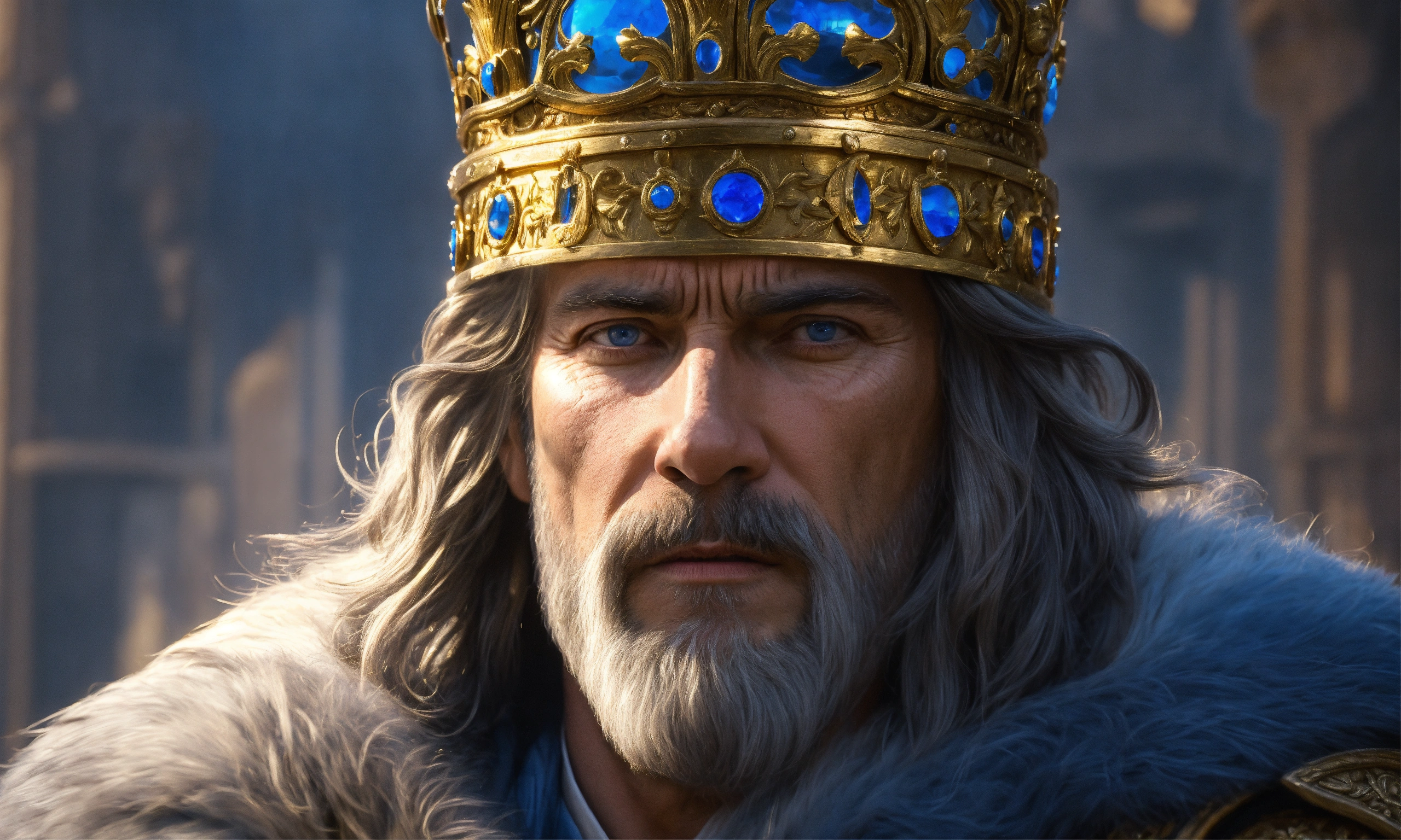 Lexica - Describe a middle-aged European king, of average build, with a ...