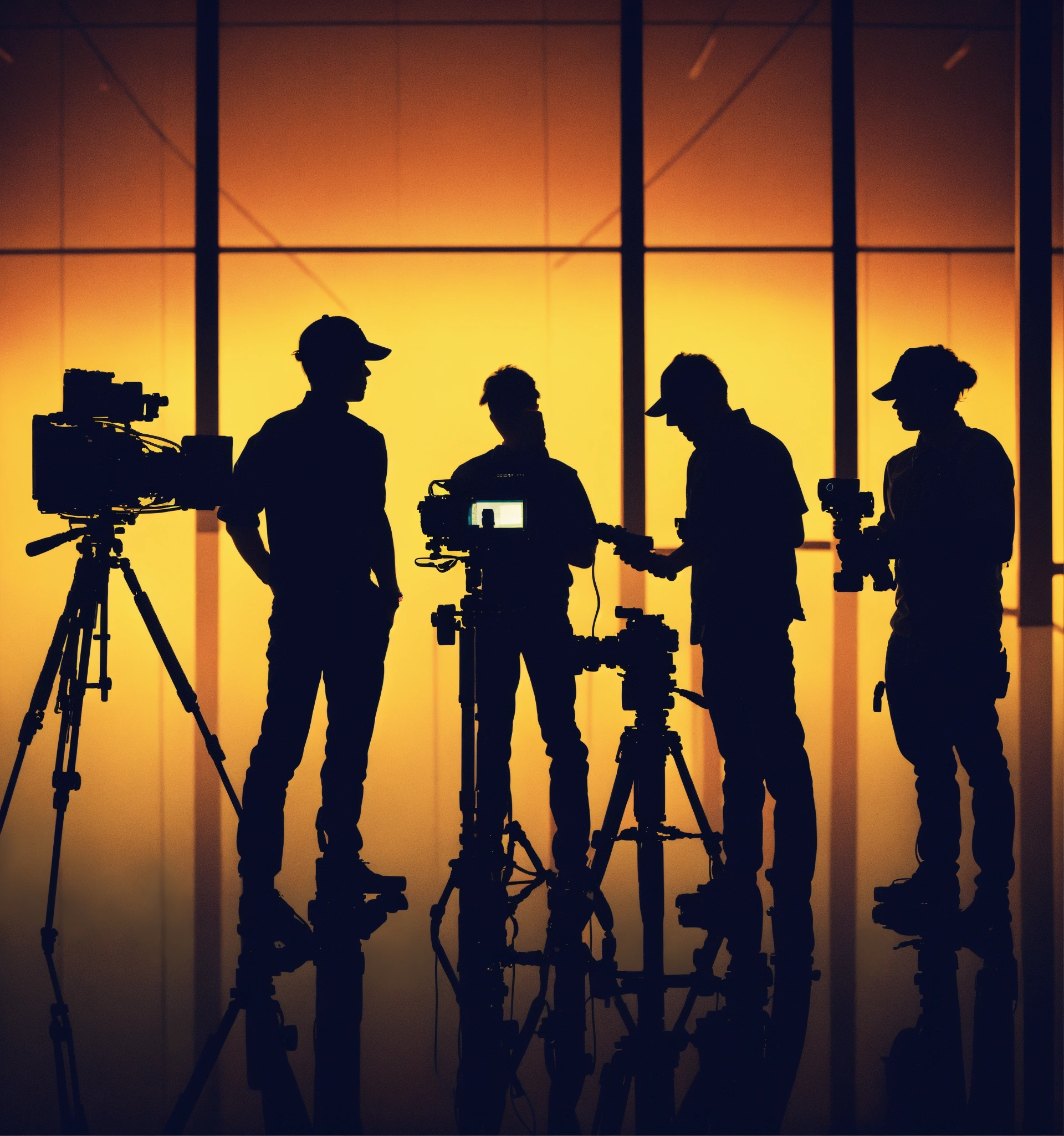 Lexica - Professional media production team, corporate silhouette