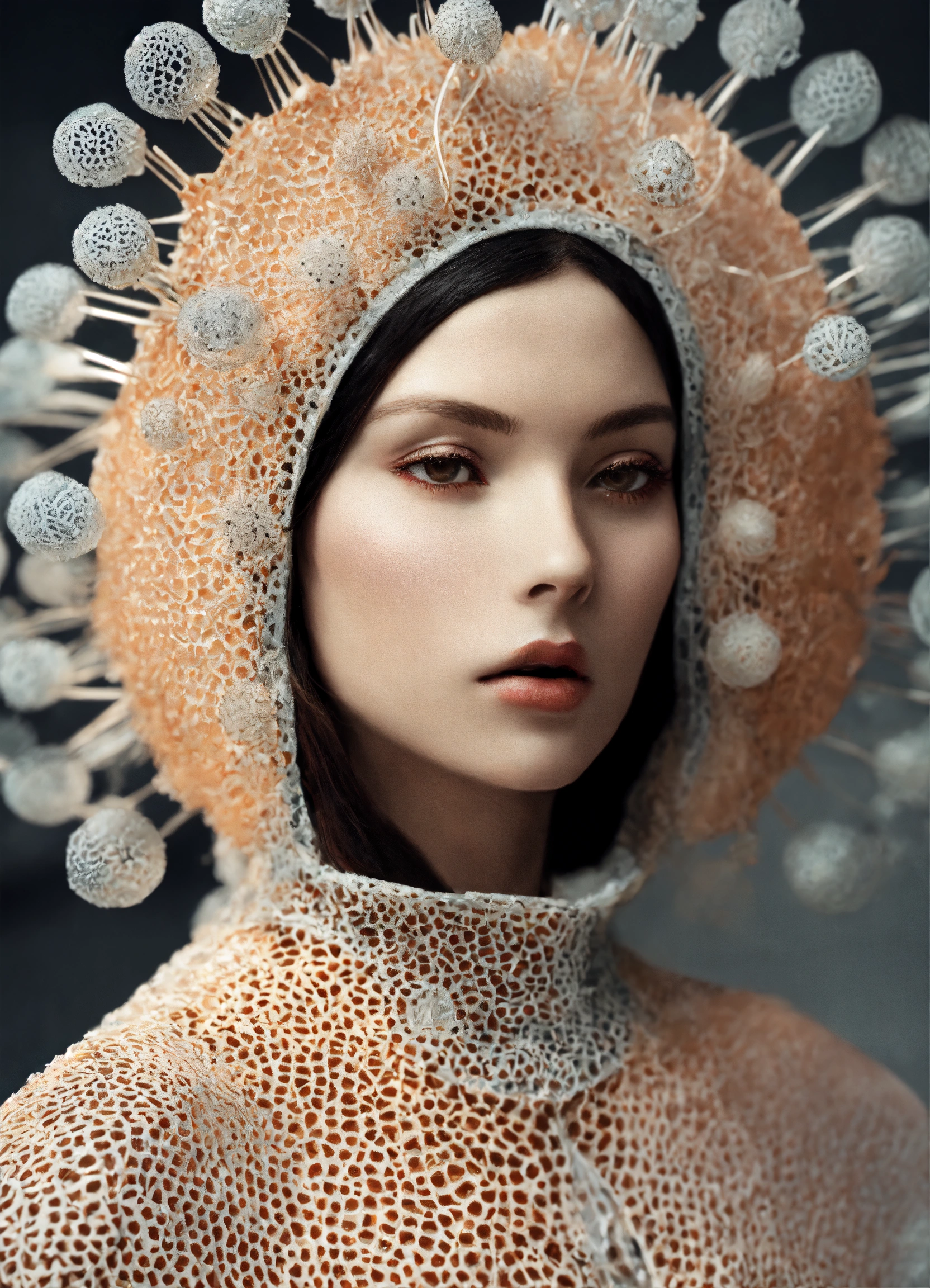 Lexica - Structured Fashion designs inspired by radiolarians