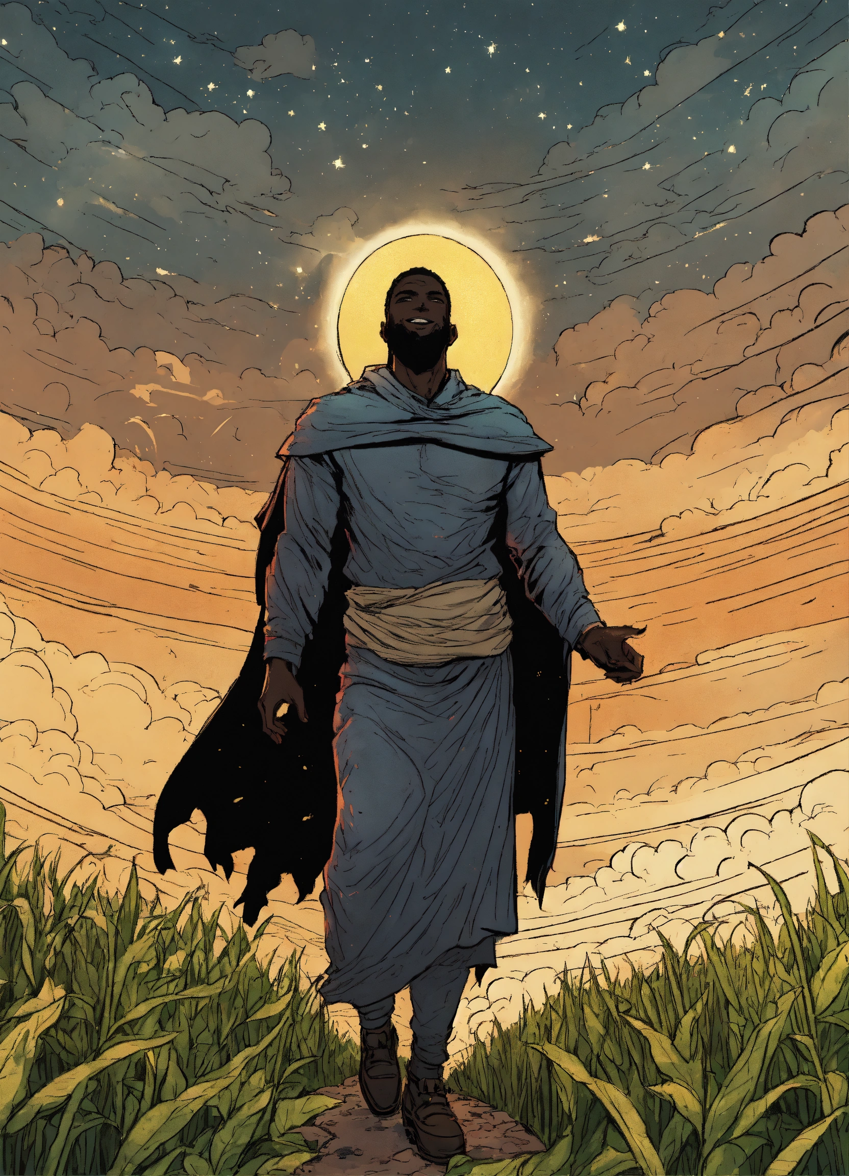 Lexica - An enigmatic happy celestial Black Human God shrouded in ...