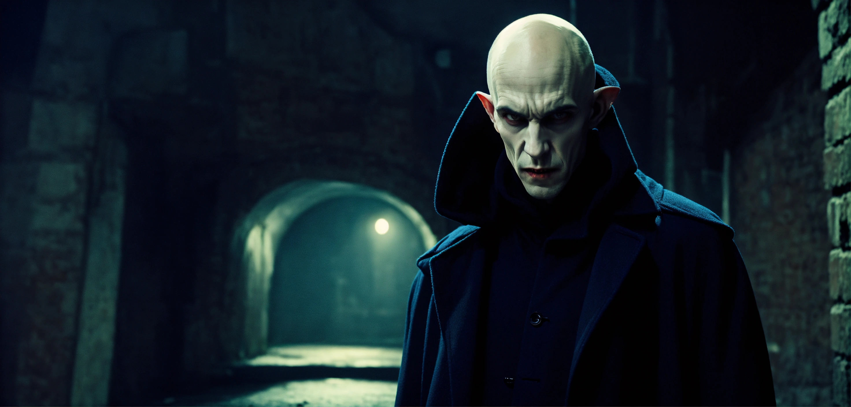 Lexica - Hard becklit, cinematic vampire underworld movie look, modern ...