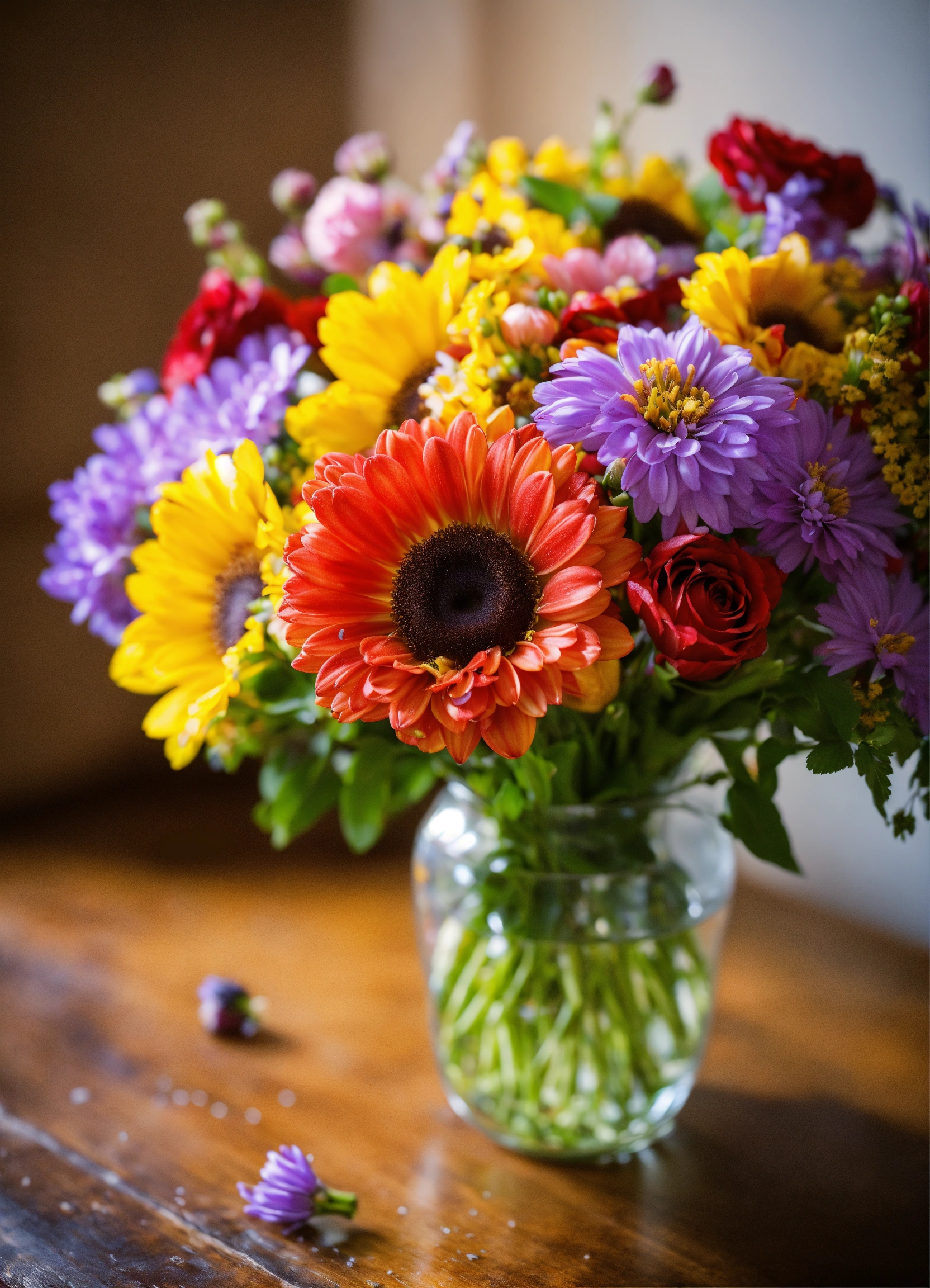 Lexica - Bouquet of flowers, beautiful, photography, realistic, natural ...